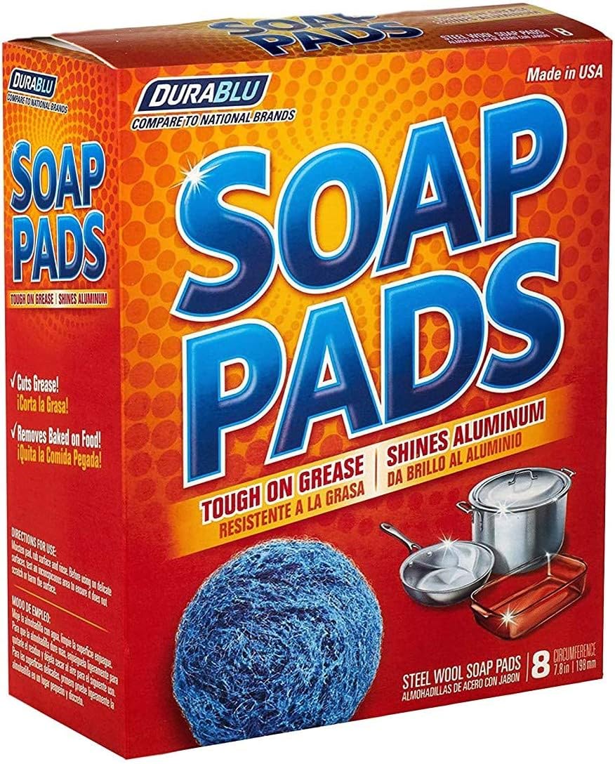 Amazon.com: Brillo Steel Wool Soap Pads 794628302188 Original Scent ...