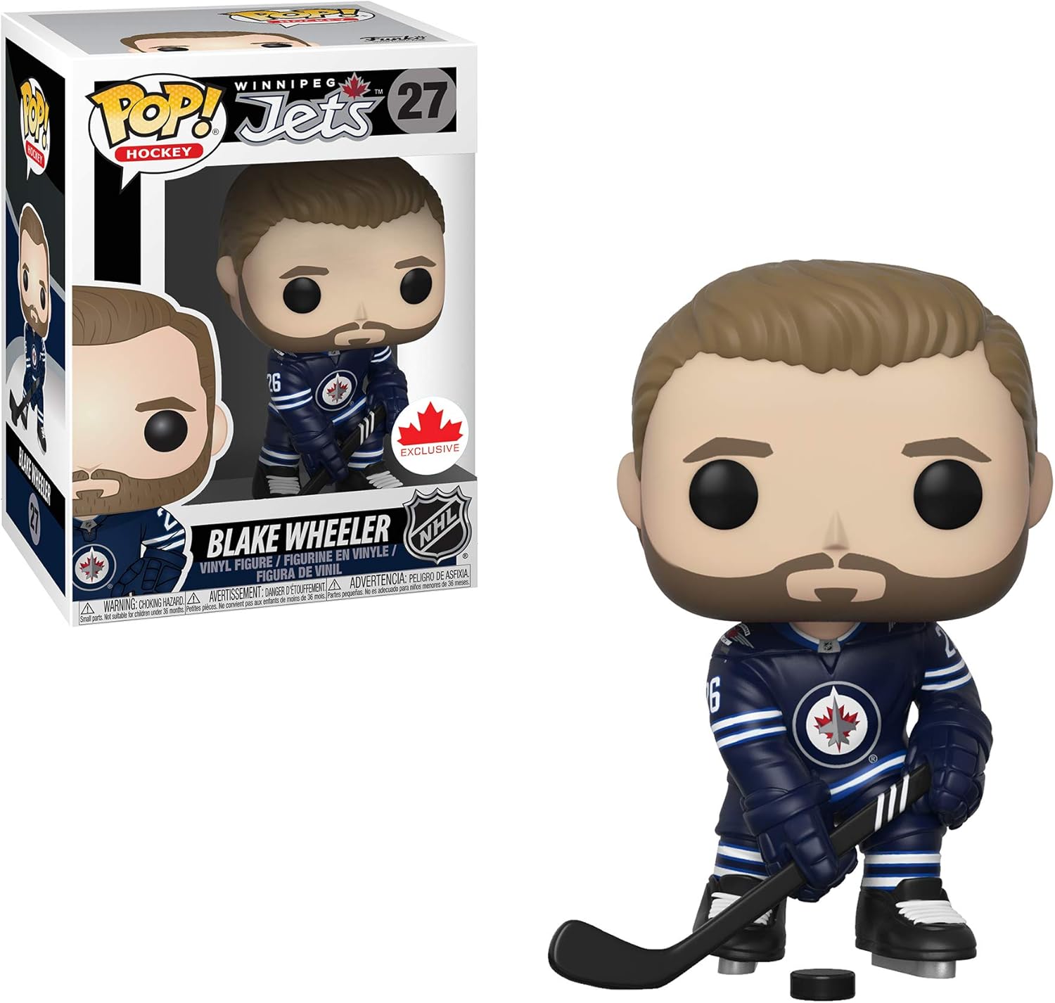 Funko FU33100 Pop! Sports: NHL-Blake Wheeler, Multi, : Amazon.ca ...