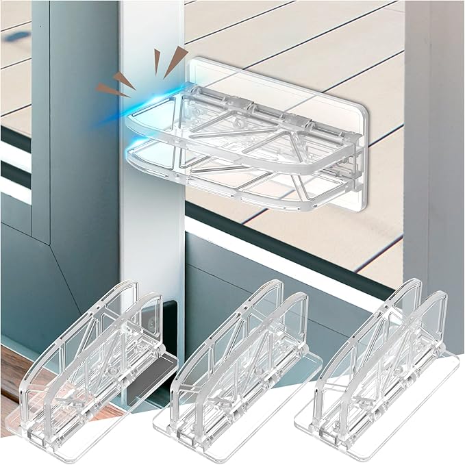 Amazon.com: Baby Proofing Sliding Door Lock - 4 Pack Sliding Glass ...