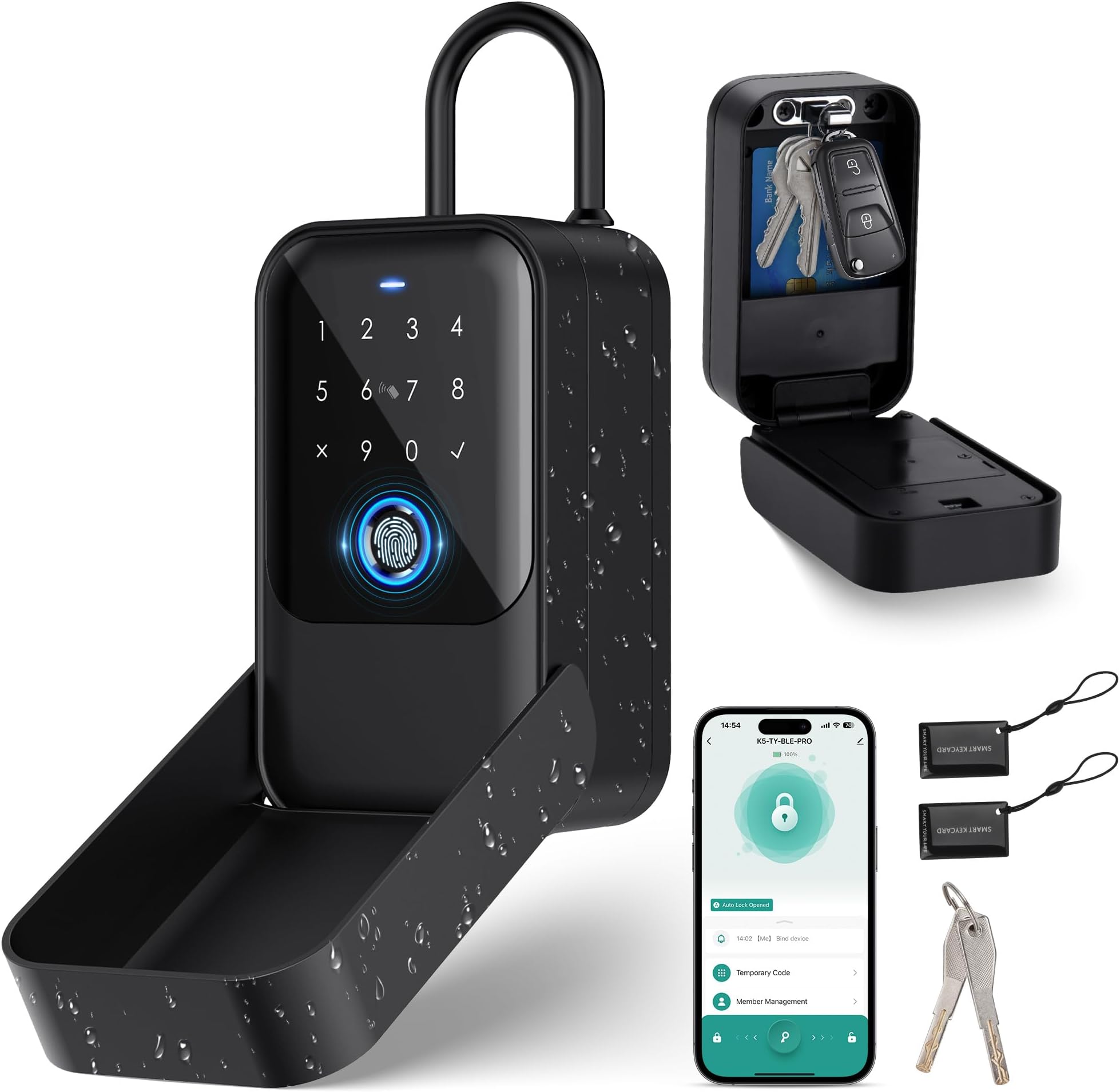 Amazon.com: igloohome Keybox 3 Smart Lock Box, Large Key Safe w/Airbnb ...
