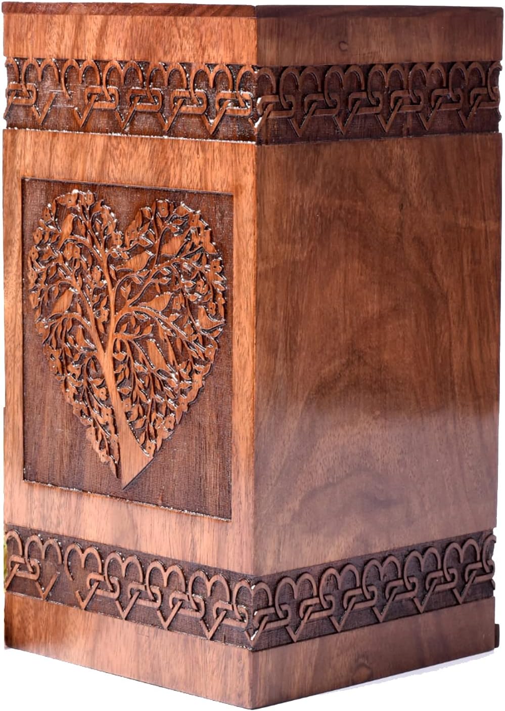 Amazon.com: Tamanna crafts Rosewood Urn for Human Ashes - Tree of Life ...