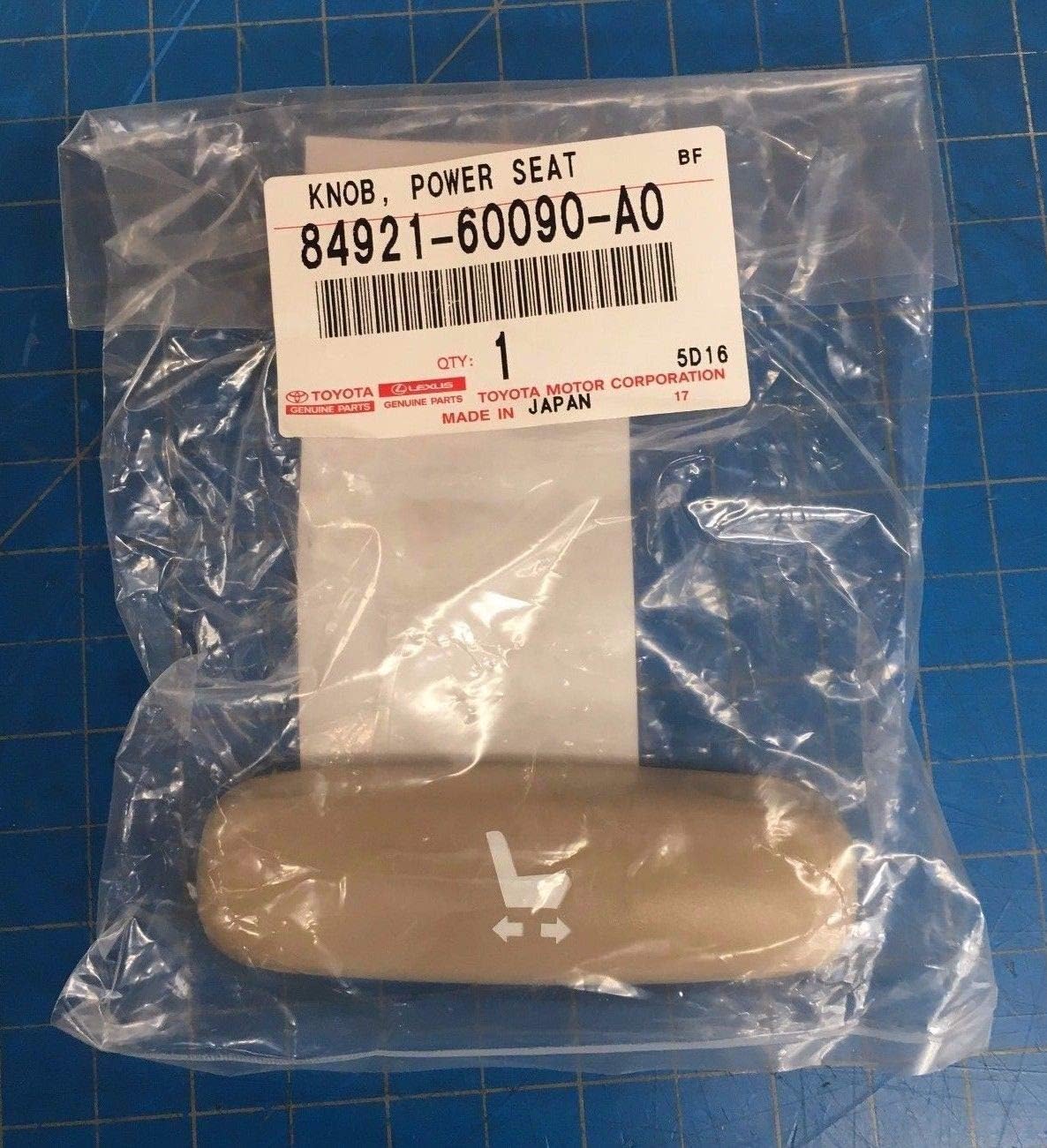 Amazon.com: Toyota 84921-60090-A0 Power Seat Switch Knob : Automotive