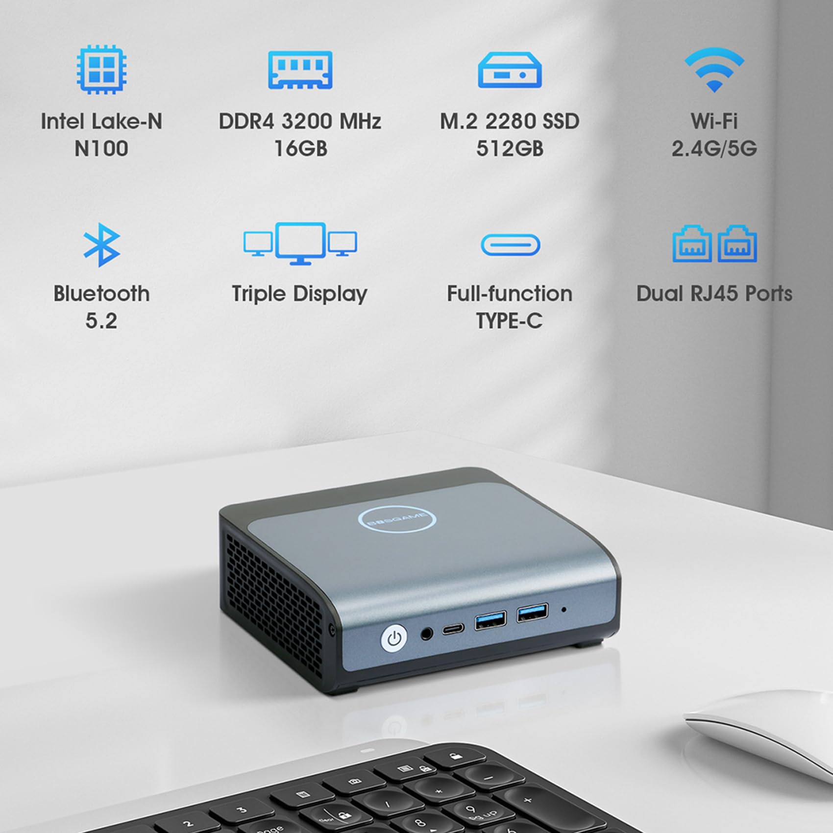 Snapklik.com : Ubuntu Linux Mini PC,Intel Alder Lake N100 16GB DDR4 ...