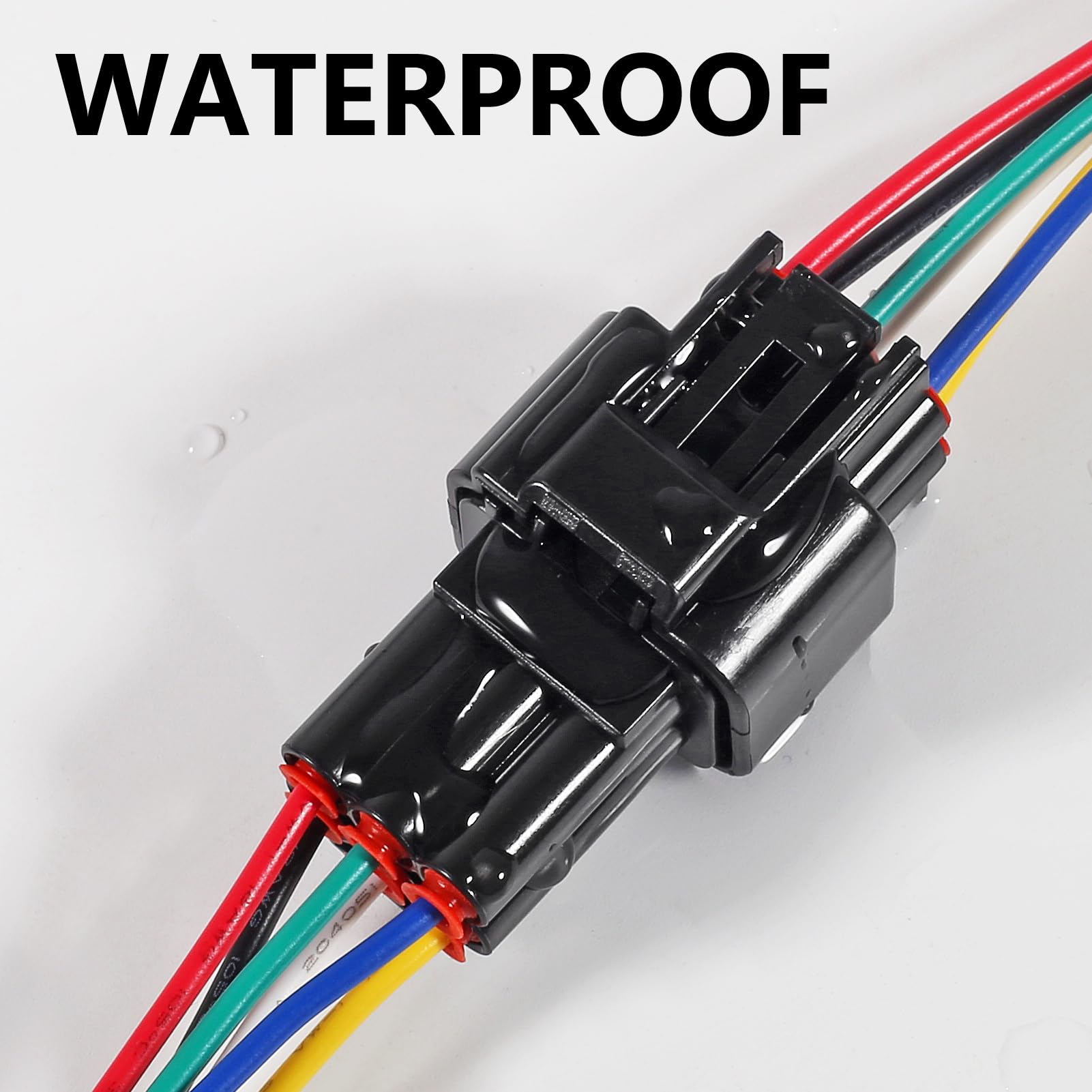 Snapklik.com : 4Pcs 9 Pin Waterproof Connector Electrical Wire Plug Car ...