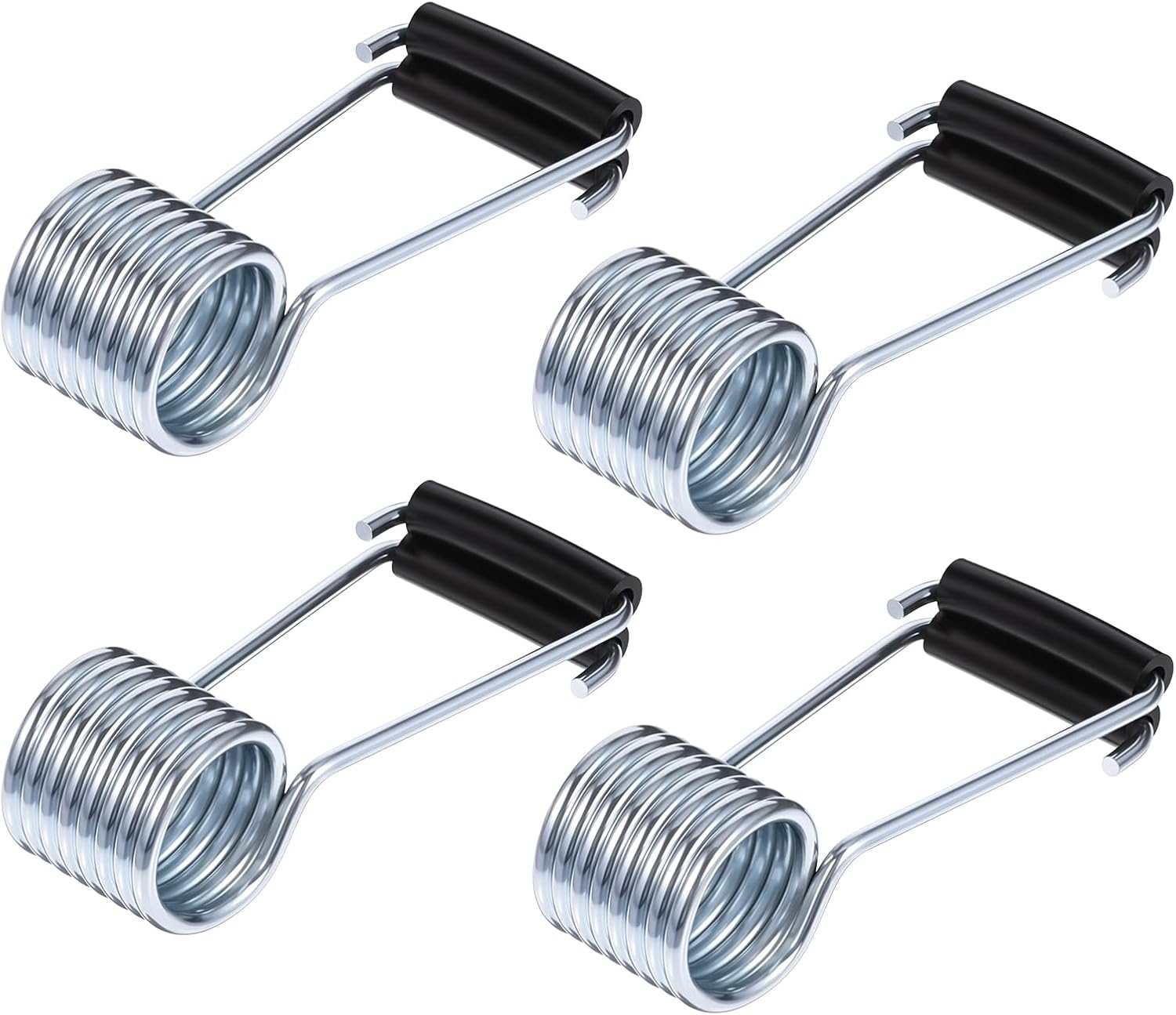 4 Pack Universal Butterfly Spring Door Closer Self-Closing Door Hinges ...