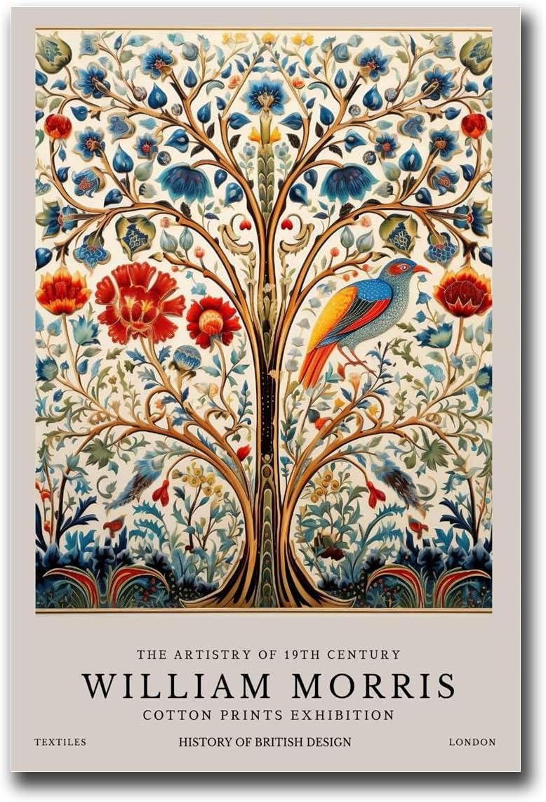 Amazon.com: Canvas Art Prints William Morris Print William Morris ...