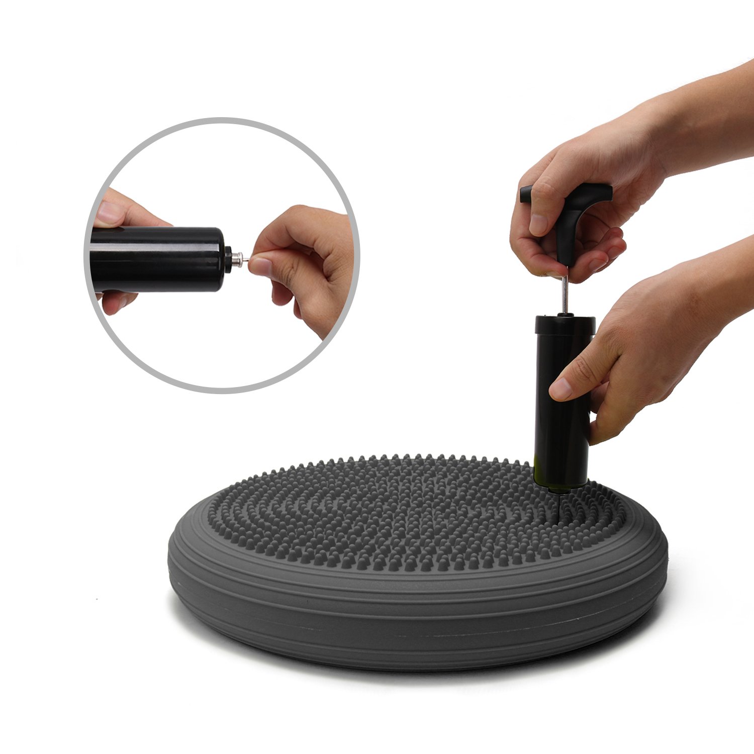 Buy DEVEBOR Balance Training Stability Disc Wobble Cushion for ...
