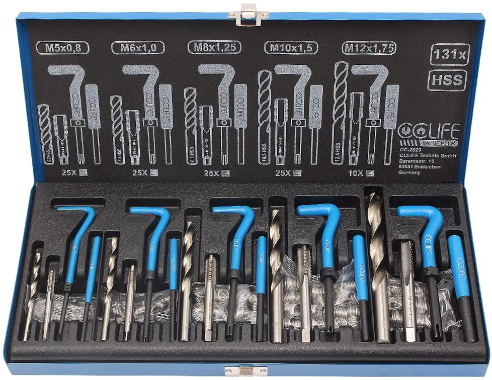 Canon M6 Juego Reparador De Roscas Helicoil, 12x1.75, Para Roscas ...