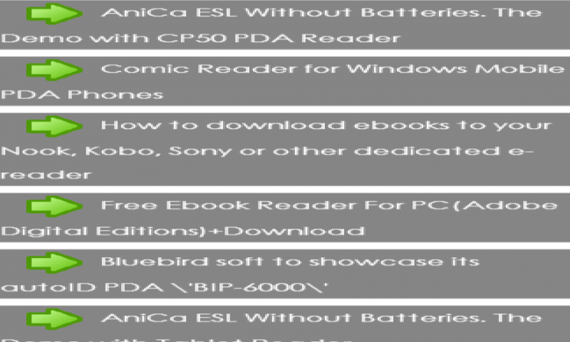 PDA reader - App on Amazon Appstore
