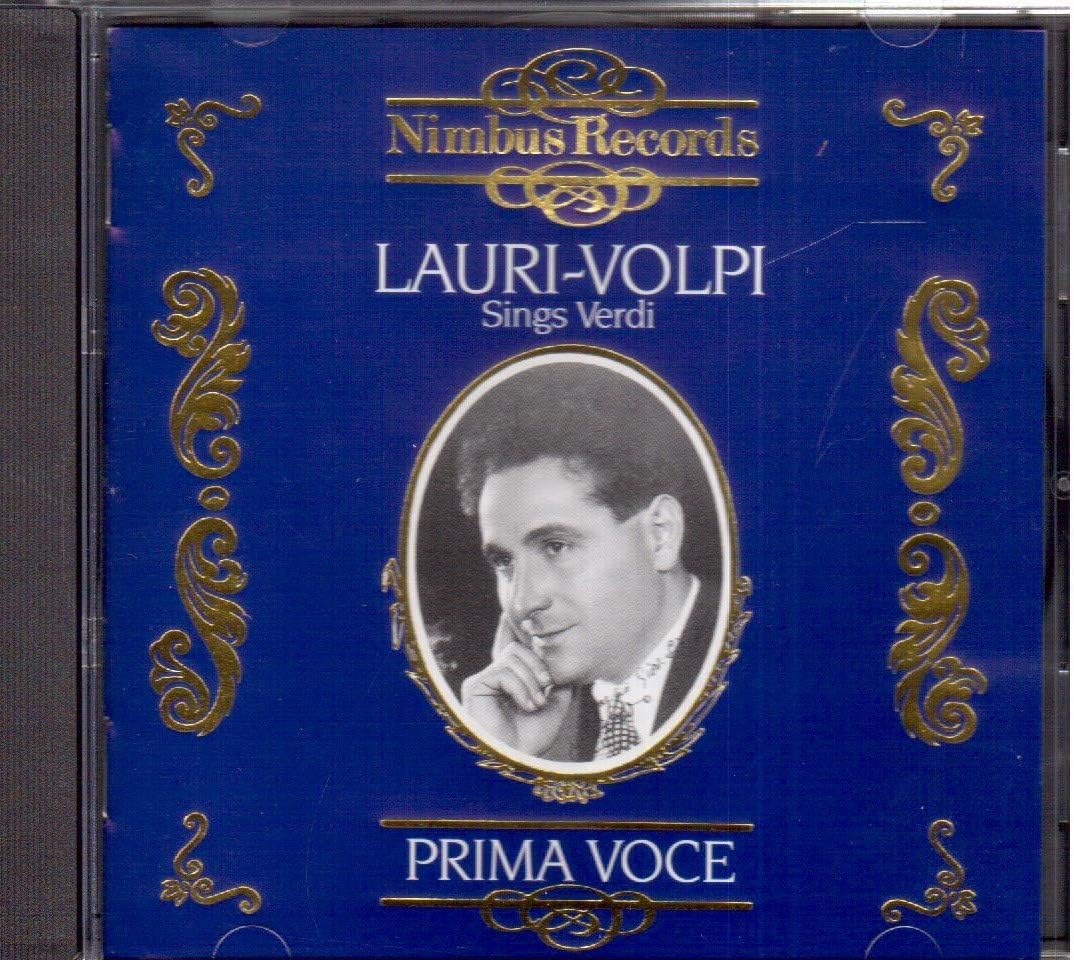 Lauri-Volpi Sings Verdi: Lauri-Volpi,Giacomo, Various, Verdi,Giuseppe ...