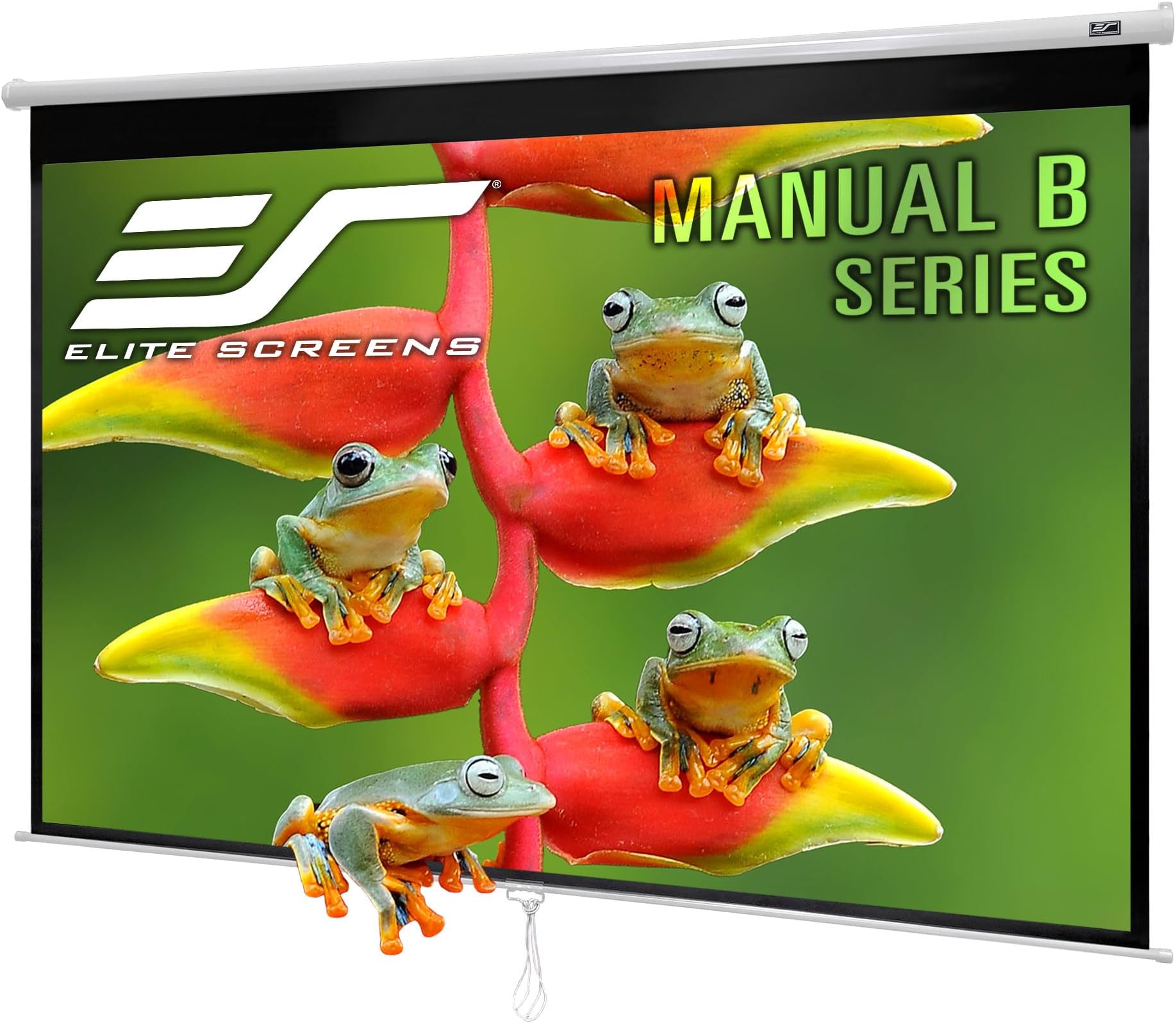 Elite Screens Manual, 120-inch 4:3, Pull Down Projection Manual ...