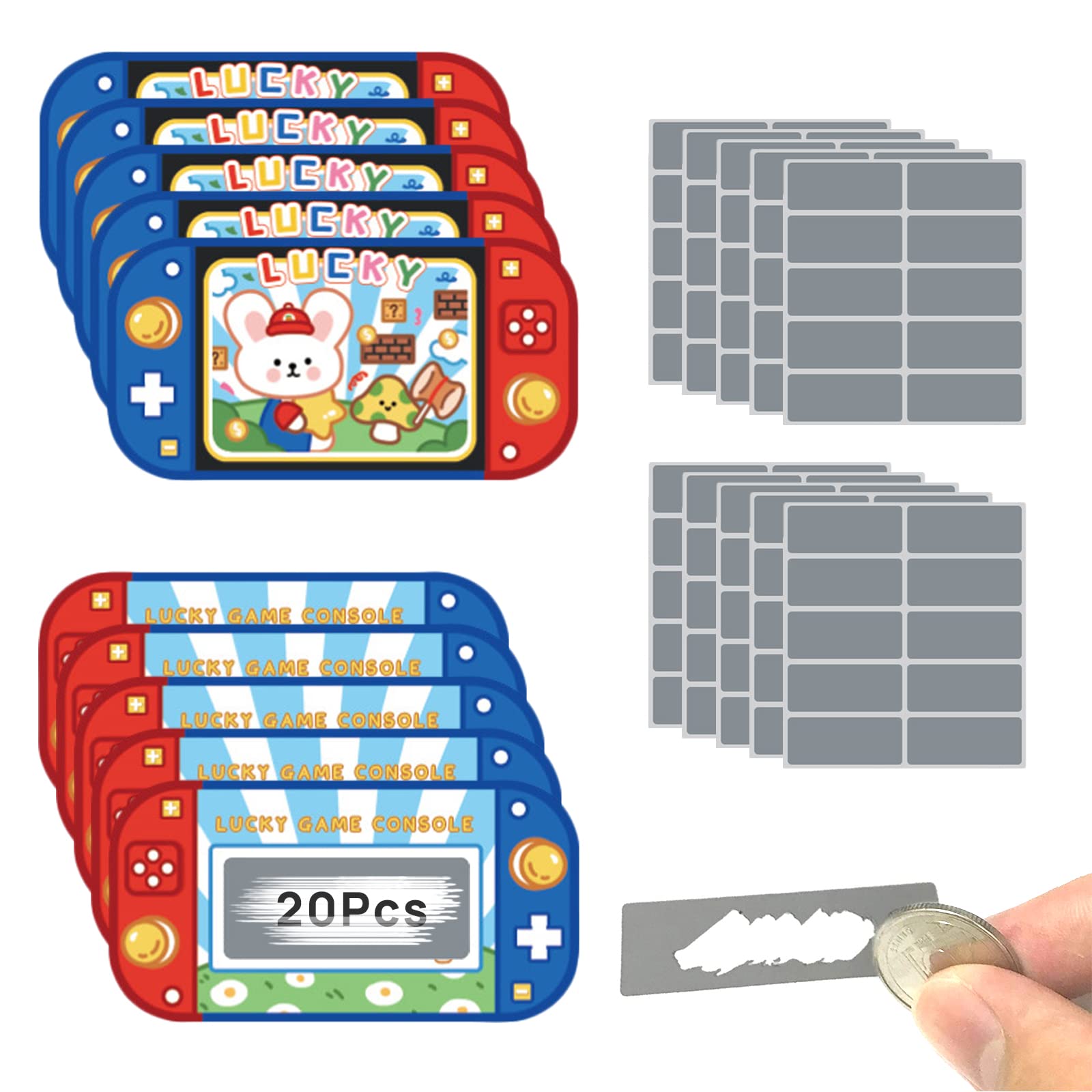 Buy MHwan Scratch Off Stickers, Scratch Off Labels, Creative Styling ...