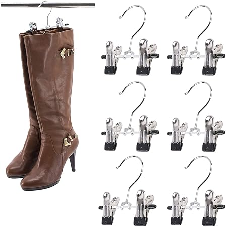 Amazon.com: Frezon 30 Pack Boot Hanger for Closet, Laundry Hooks with ...