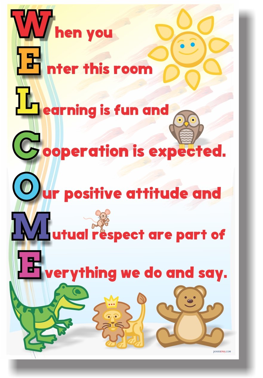 Amazon.com: Welcome - When You Enter This Room (animals) - NEW ...