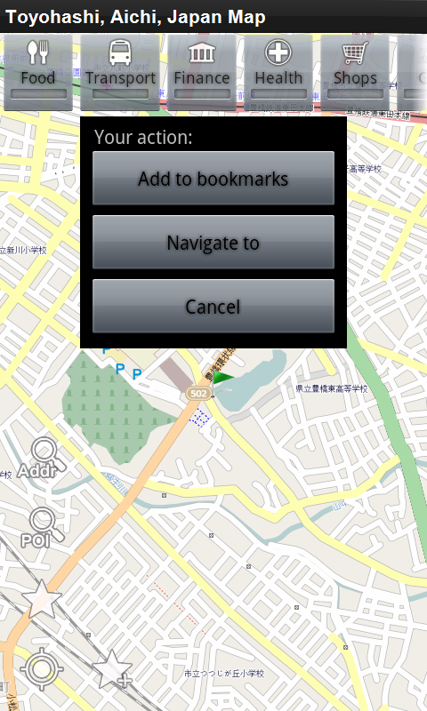 Toyohashi, Aichi, Japan Offline Map: PLACE STARS - App on Amazon Appstore