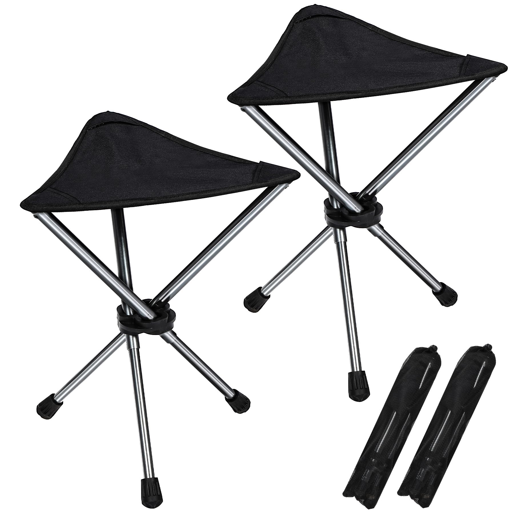 Snapklik.com : REDCAMP 2 Pack Ultralight Camping Stools