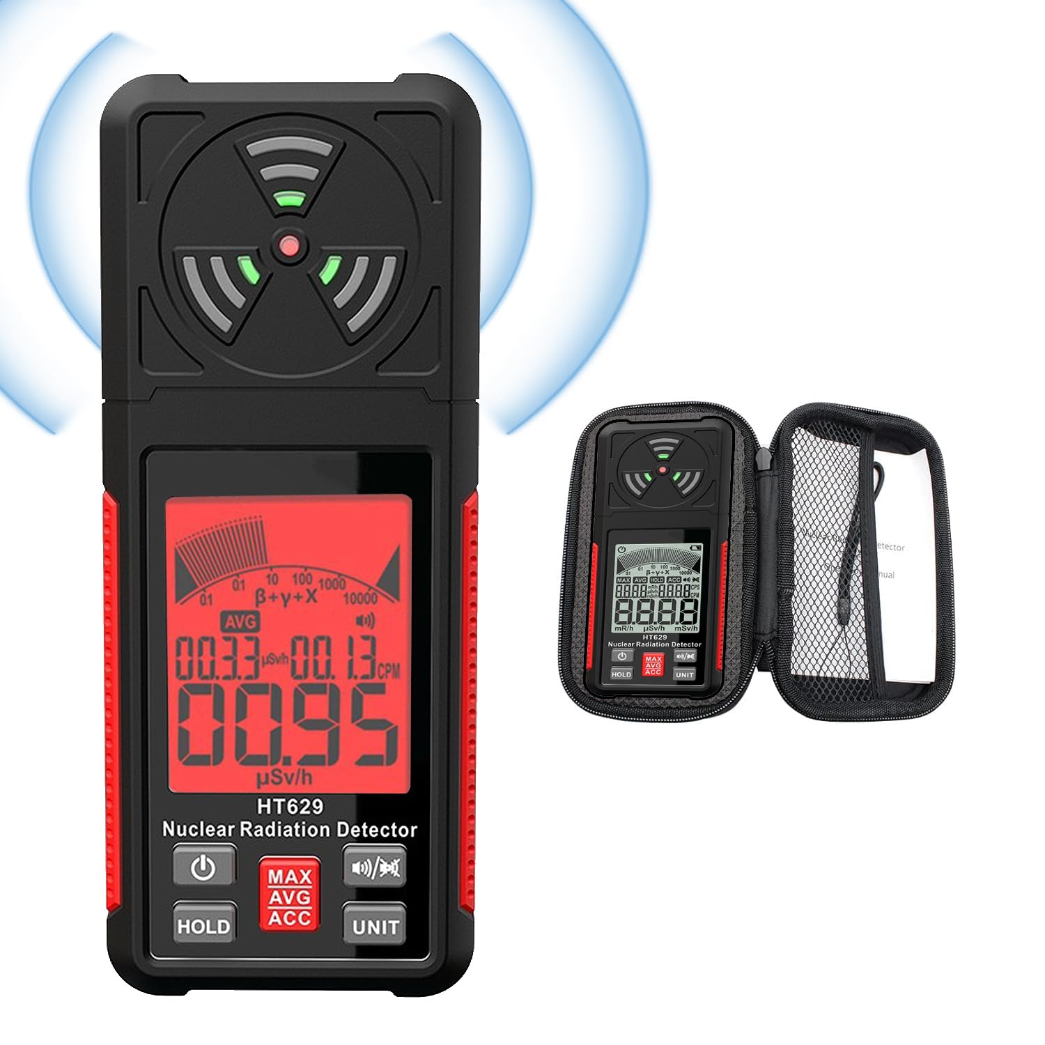 Geiger Counter Nuclear Radiation Detector,Electromagnetic Radiation ...