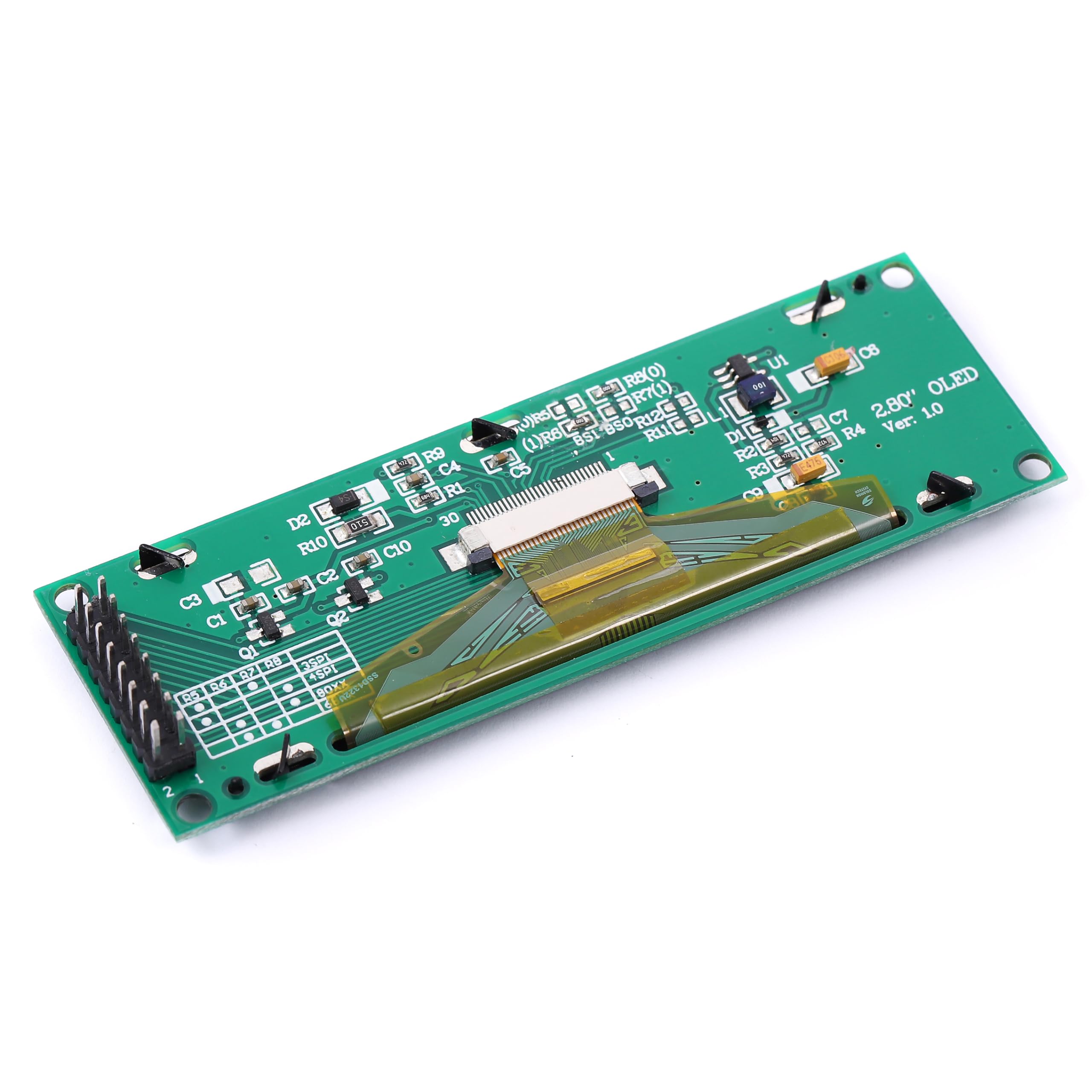 Snapklik.com : 3.12 Inch OLED Display Module 256 64 OLED Display Module ...