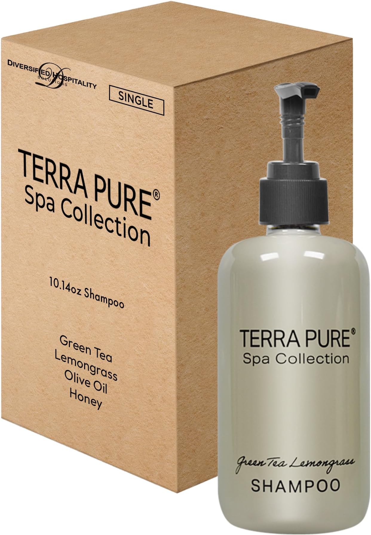 Amazon.com : Terra Pure Infuse Shampoo, Retail Size Hotel Amenities, 10 ...