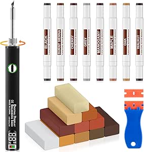 Amazon.com: Vinyl Floor Repair Kit with Upgraded Heat Pen - 11 Colors ...