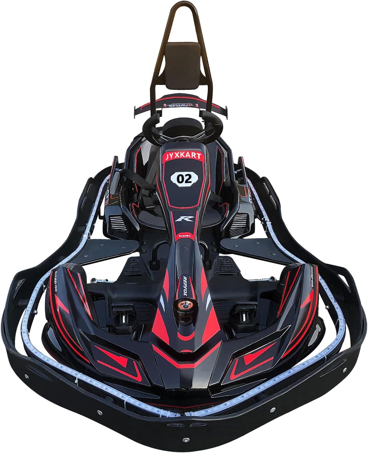 Amazon.com: JYXKART K1 Go Karts for Adults, Electric Go Kart Build in ...