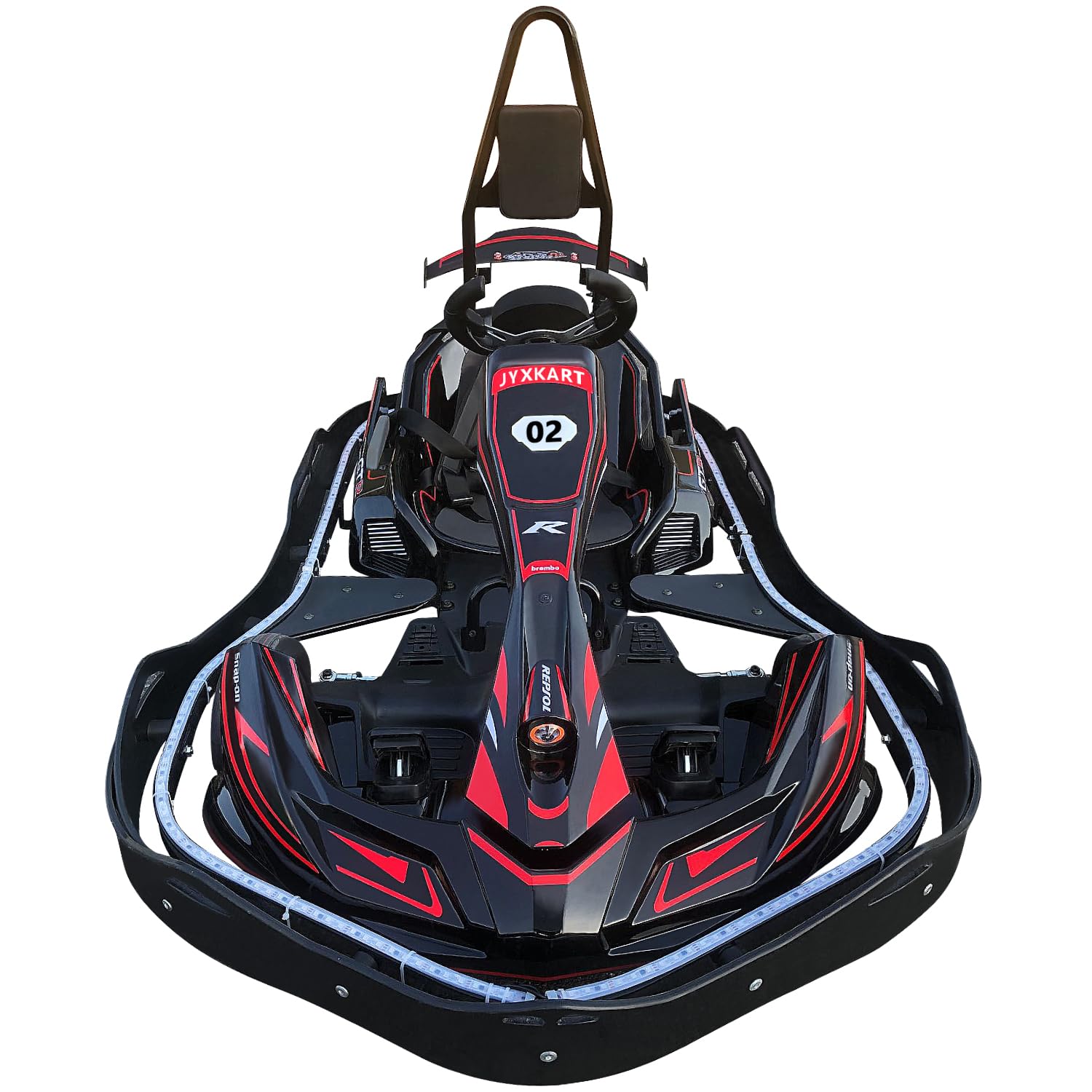 Amazon.com: JYXKART K1 Go Karts for Adults, Electric Go Kart Build in ...