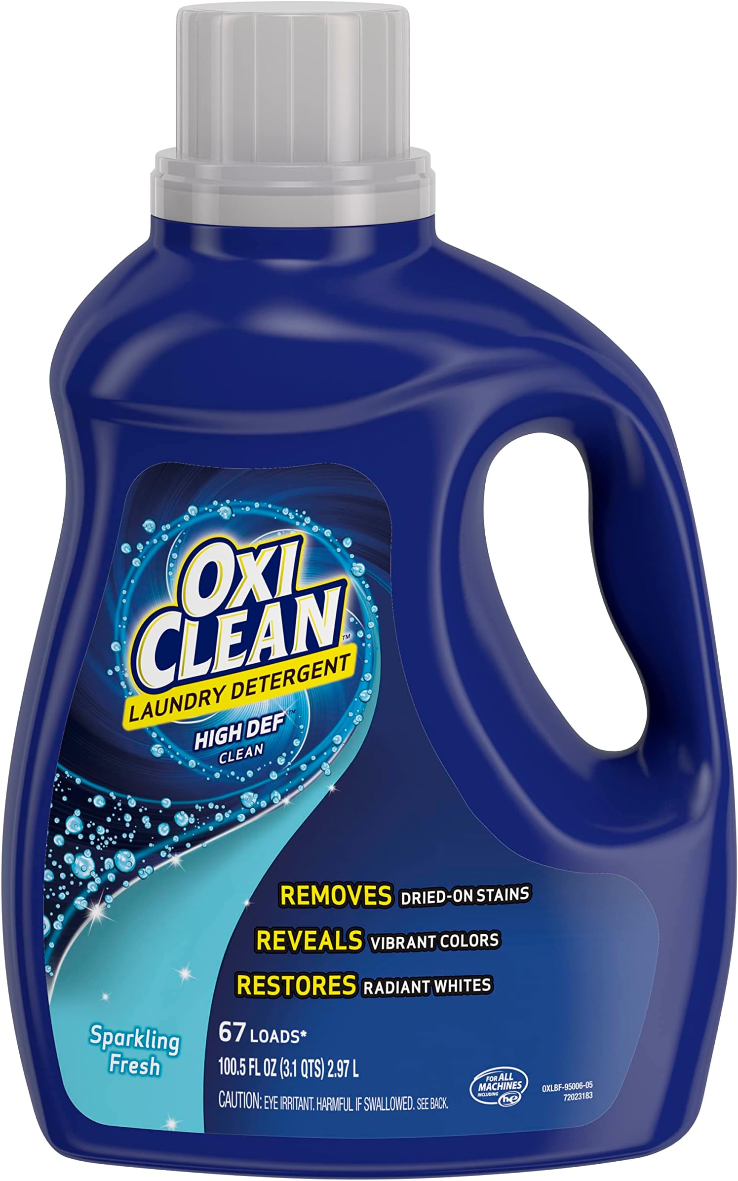 Amazon.com: OxiClean Liquid Laundry 100.5oz Refreshing Lavender & Lily ...