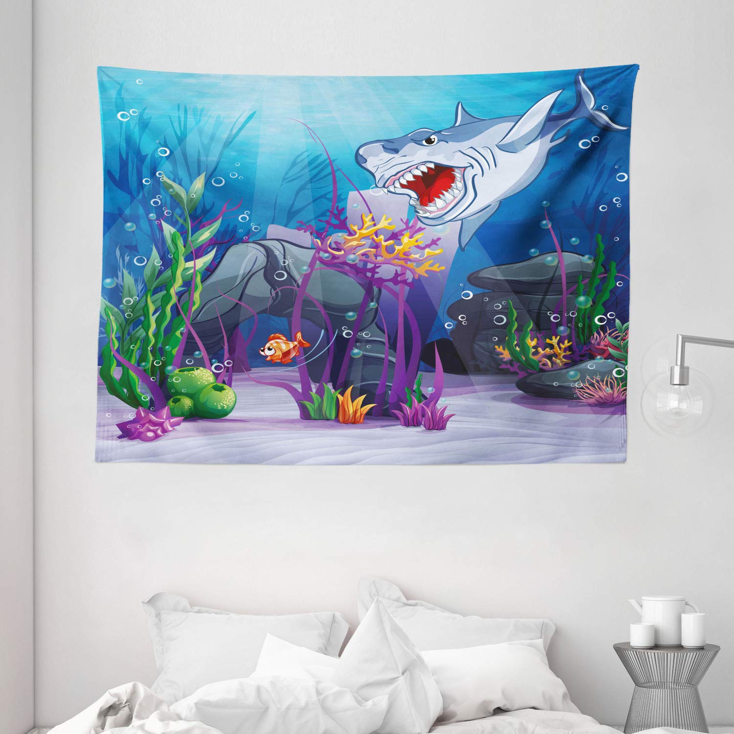 Ocean Underwater Evil Sharks