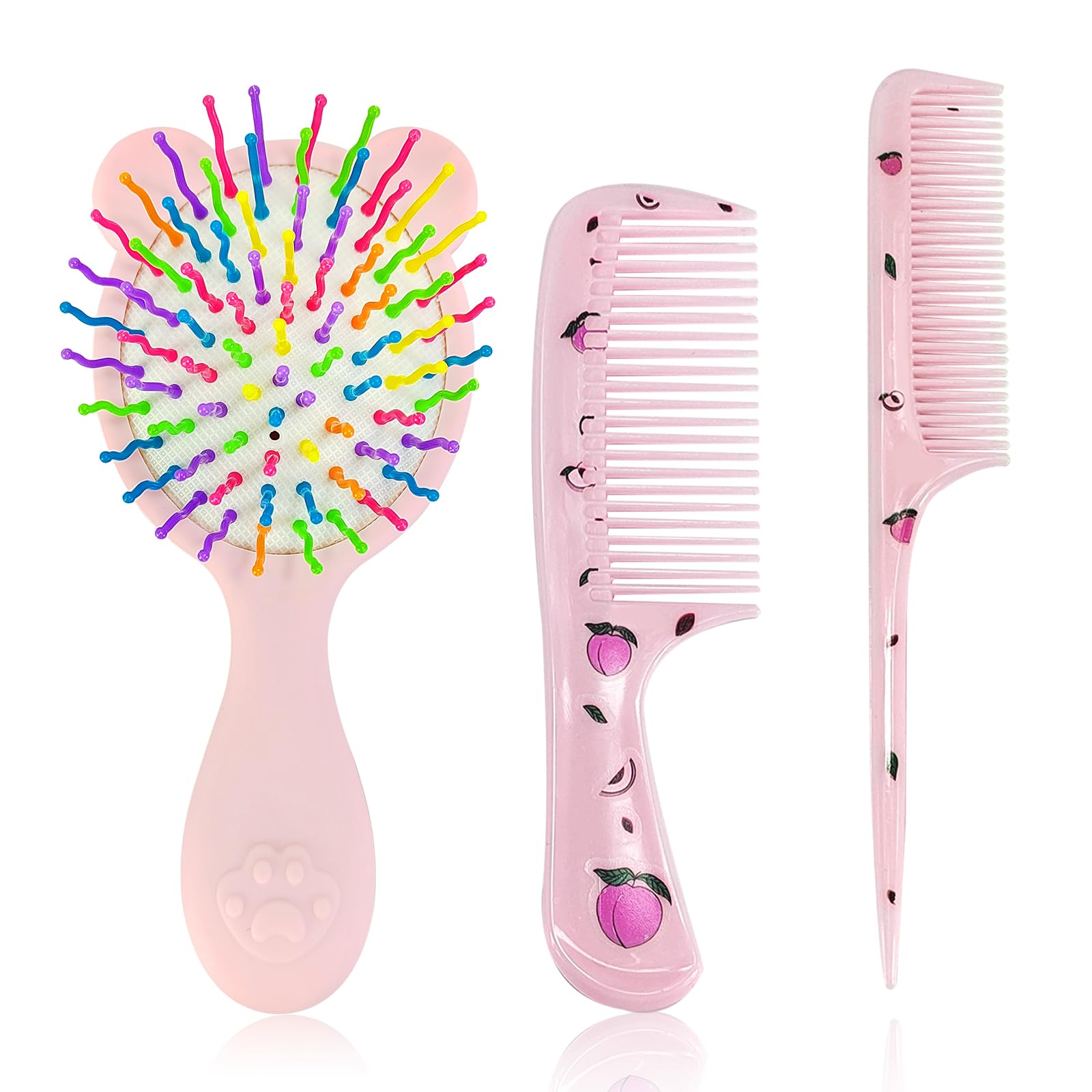 Borstel Haar Kinderen Kapper Borstelt Haar Lang Haar Meisjes Kind