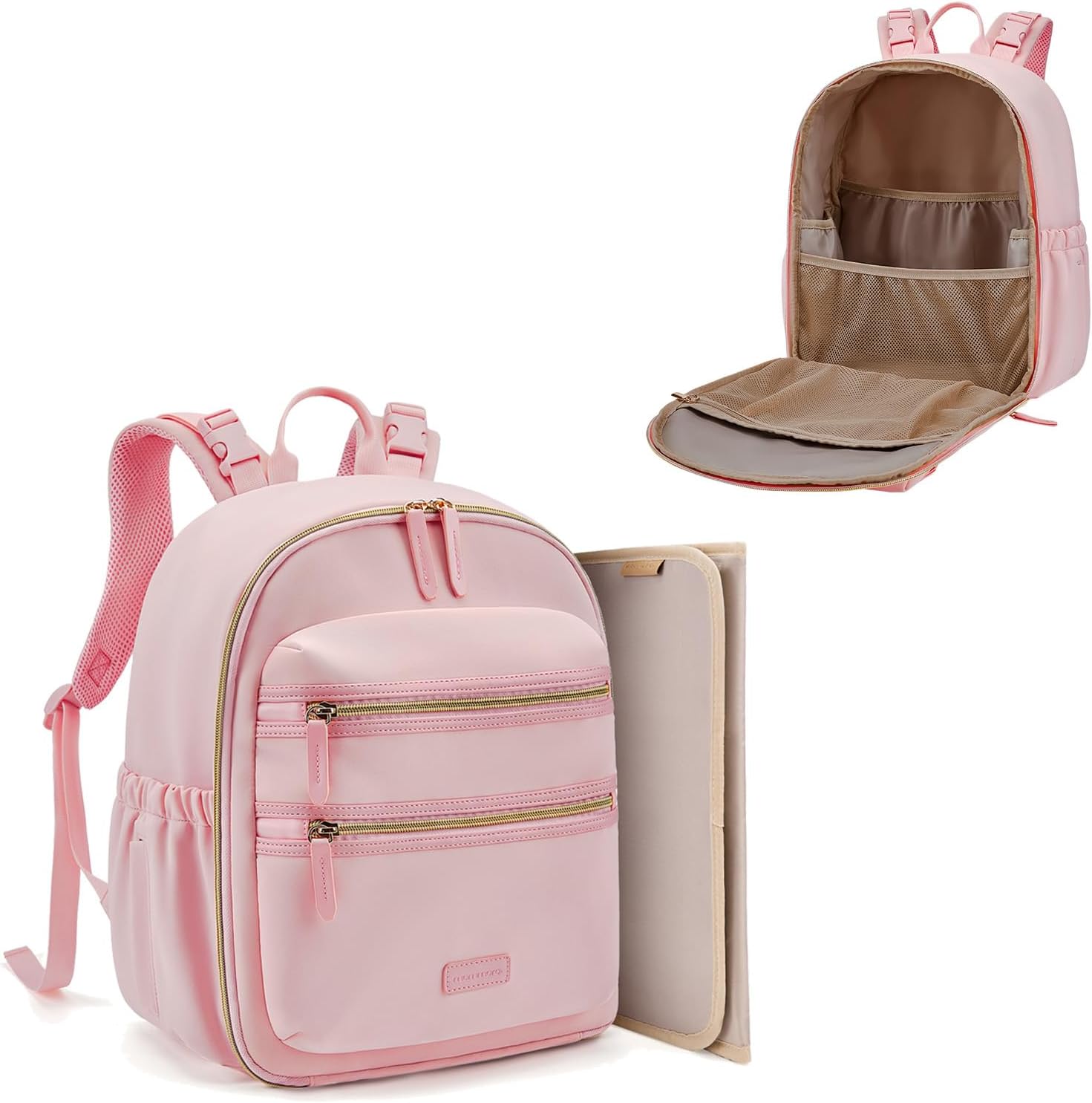 Amazon.com: mommore Neoprene Diaper Bag Backpack Small Baby Bag Travel ...