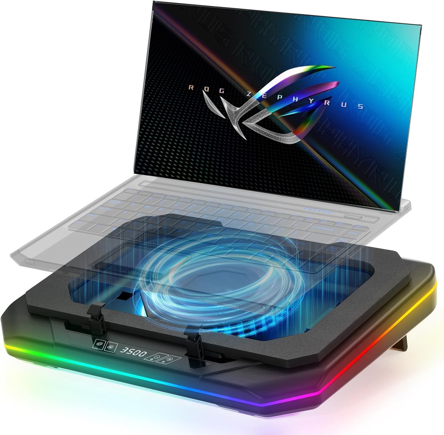 Amazon.com: Cooling Pad for Asus ROG Zephyrus G16 G14 G15 M16 M15 S S17 ...