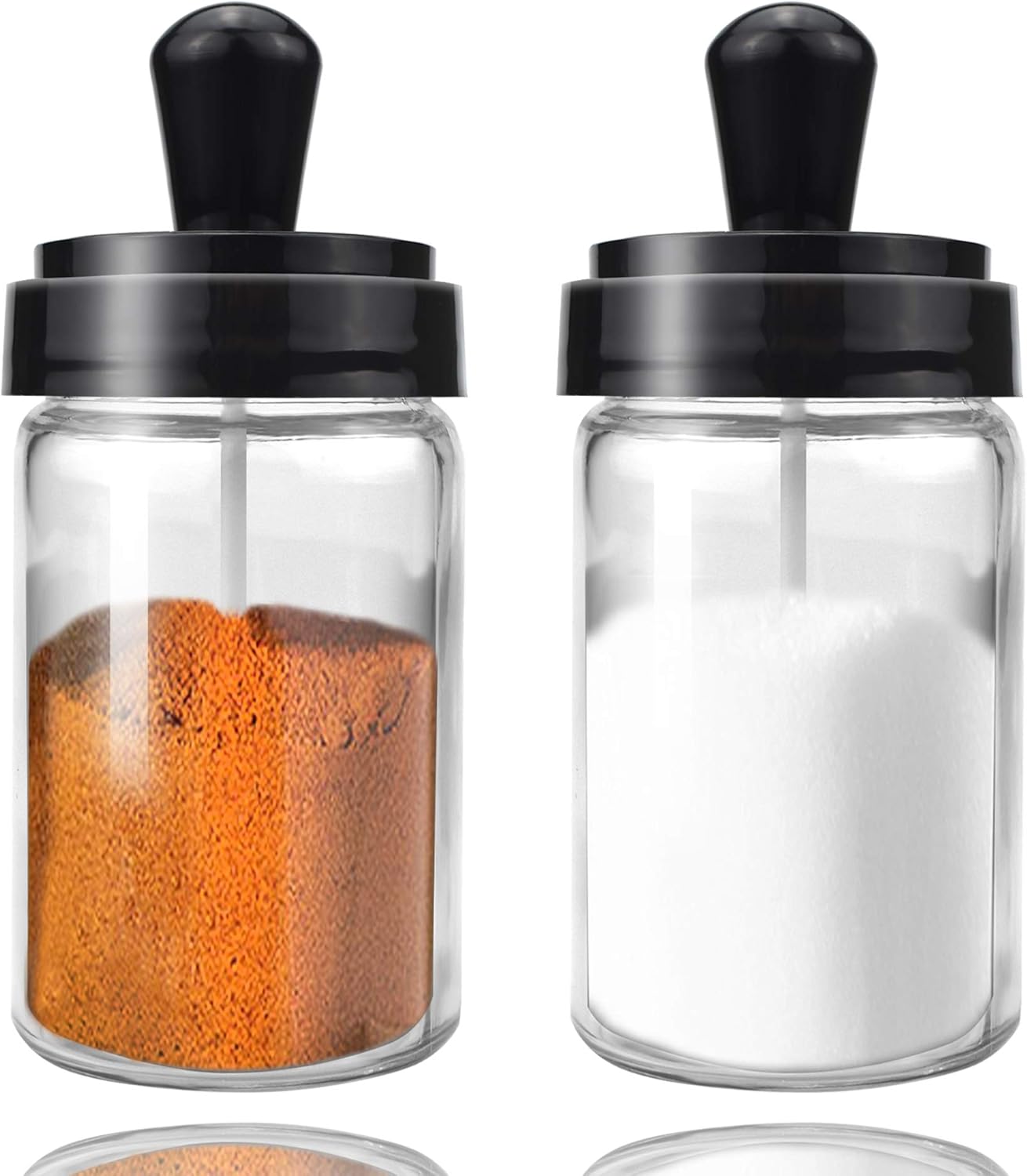 Amazon.com | ZUQIN Condiment Container Seasoning Box Set of 2, Spice ...