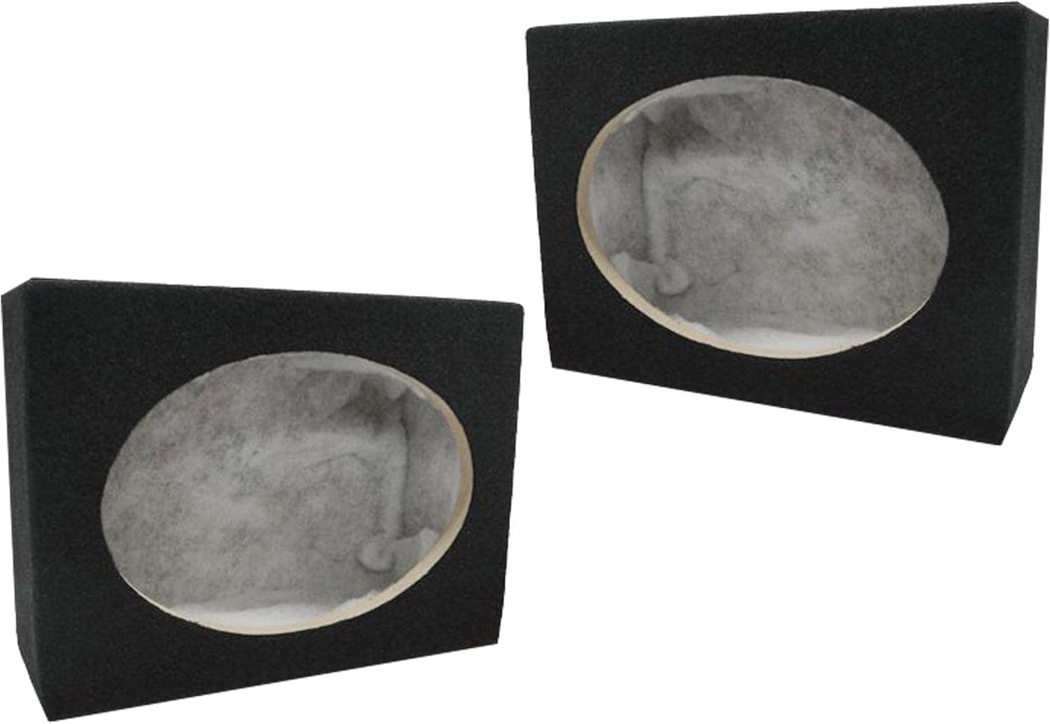 Amazon.com: Absolute 2SQ6X9 Pair 6 x 9 Inches Square Speaker Box with ...