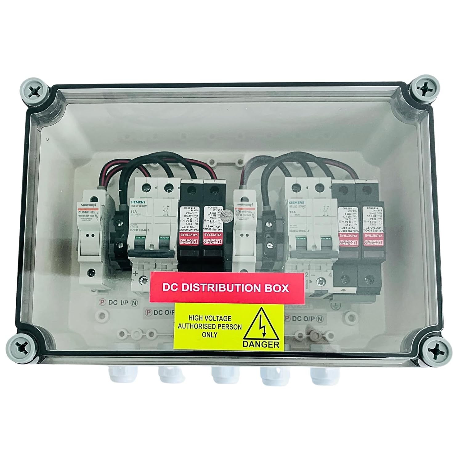 Daystar Solar -DC Distribution Box 2 in 2 Out (5Kw-8Kw) : Amazon.in ...