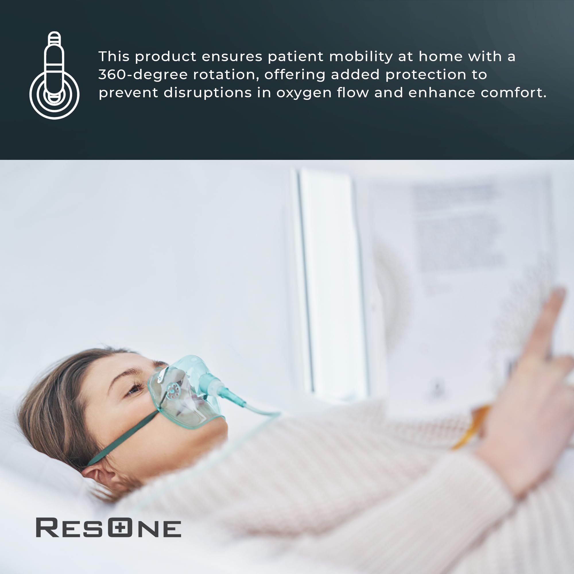 Snapklik.com : ResOne Oxygen Tubing Swivel Connectors 10-Pack, Cannula ...