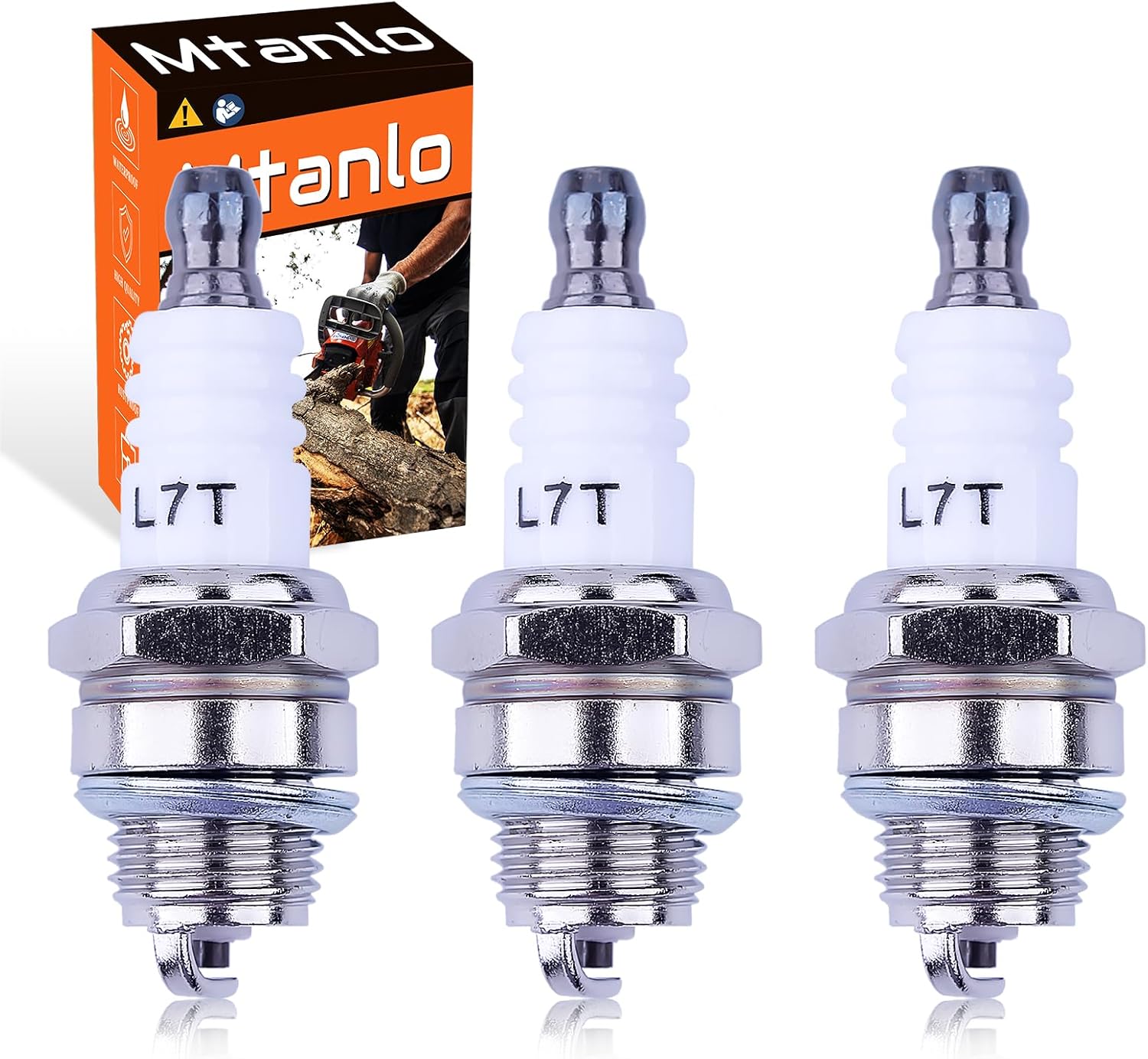 Amazon.com: Mtanlo Spark Plug. Kit, For Husqvarna 50 51 55 61 268 272 ...