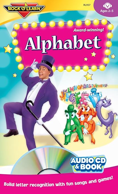 Rock 'n Learn - Alphabet Audio CD and Book by Rock 'N Learn - Amazon ...