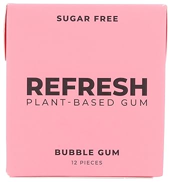 Amazon.com: Refresh Gum Bubble Gum, 12 Ct