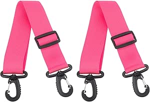 Amazon.com : PATIKIL 70cmx3.8cm Roller Skate Leash, 2 Pack Adjustable ...