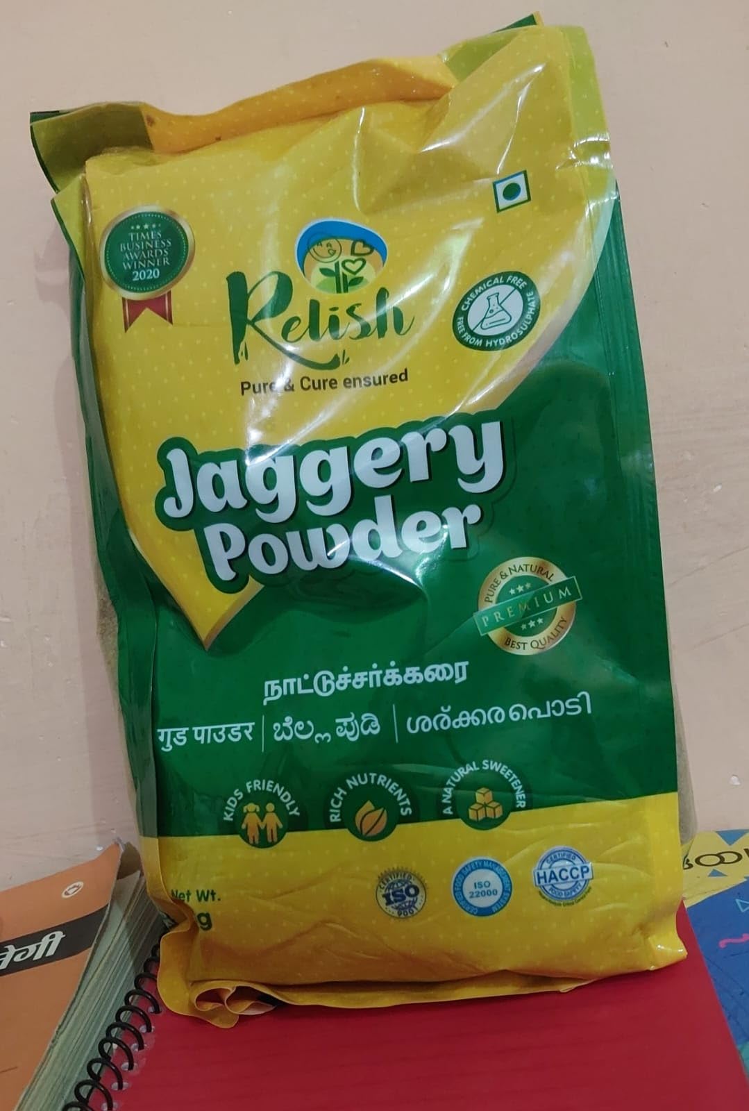 Relish Natural Jaggery Powder 1kg | Premium-Quality Naatu Sakkarai ...