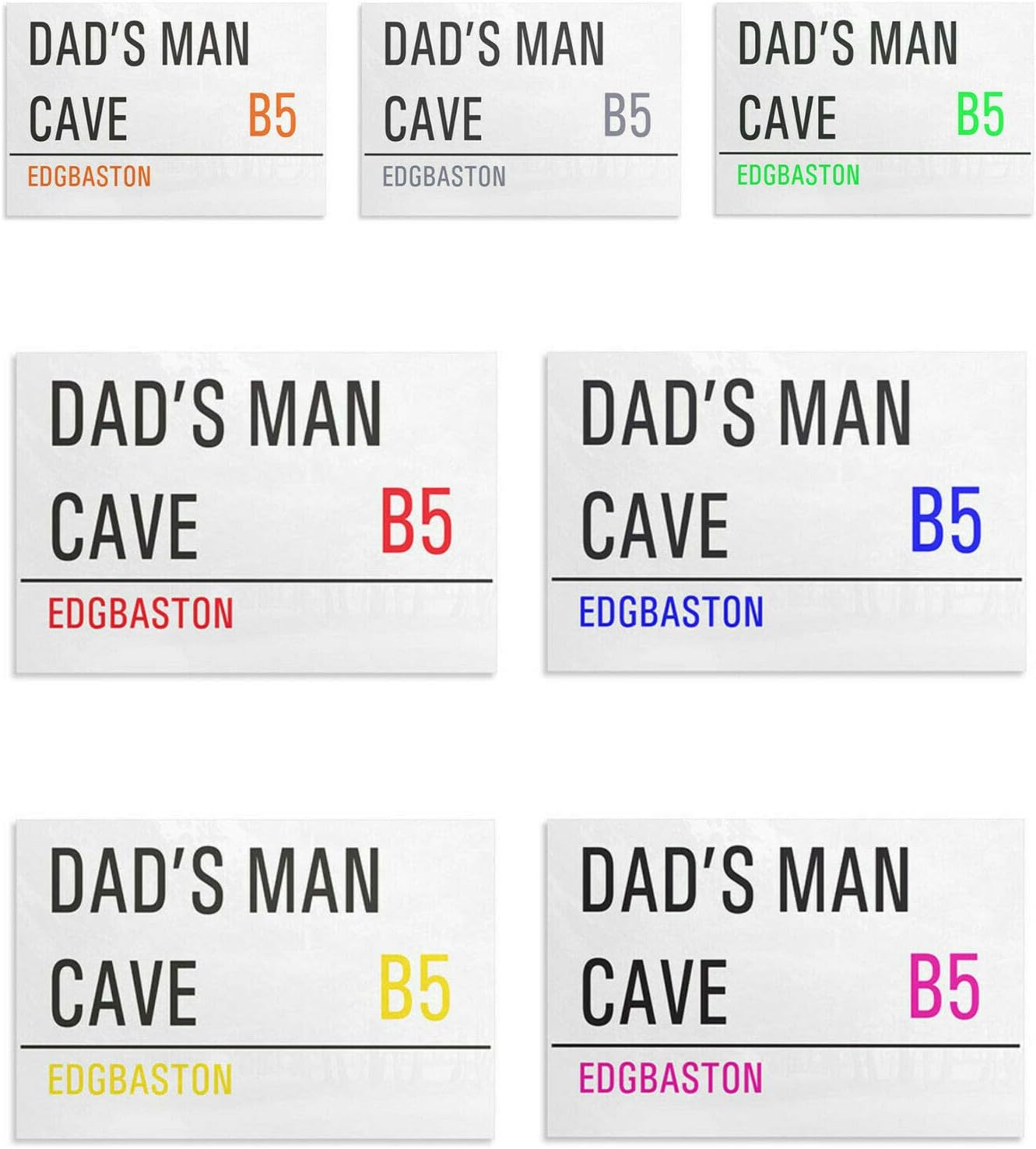 London Street Sign, Metal Road Sign, Personalised with Any Text - 3mm ...