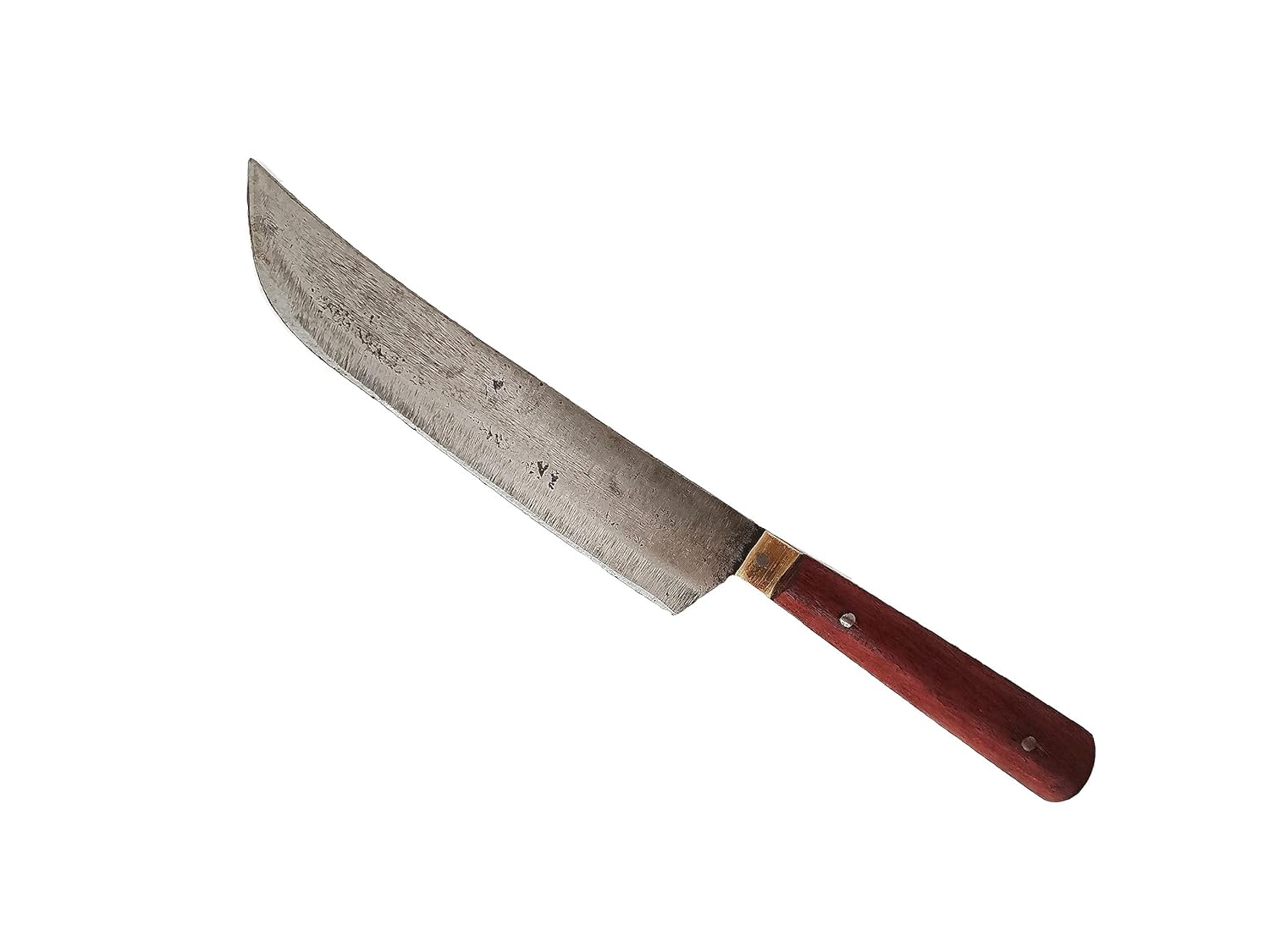 Buy earthen fine Crafts Iron Kitchen Knives/Wooden Handle/Steel Leaf ...