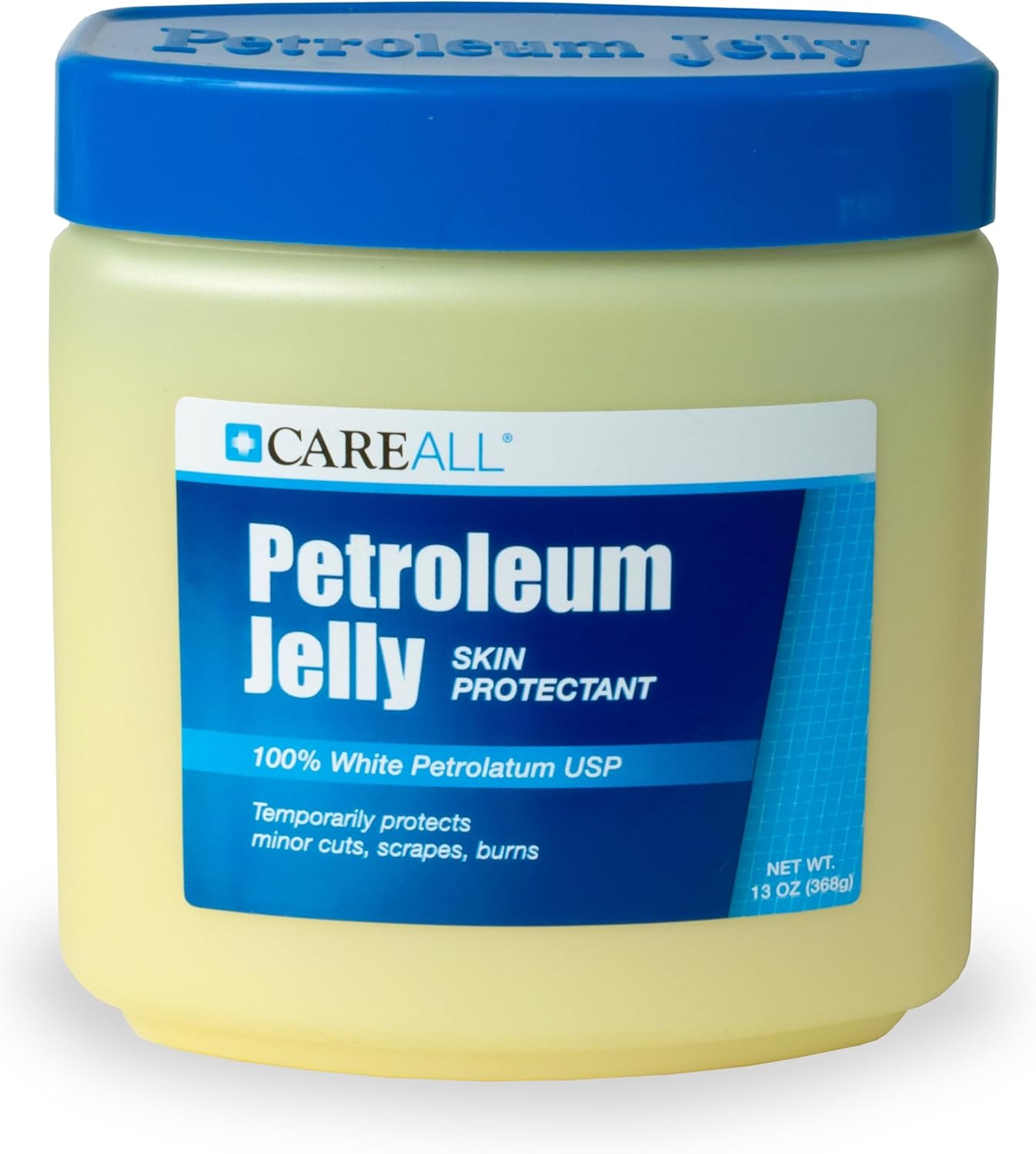 Amazon.com: CareAll Petroleum Jelly 13 Oz Jar., Unscented, 100% Pure ...