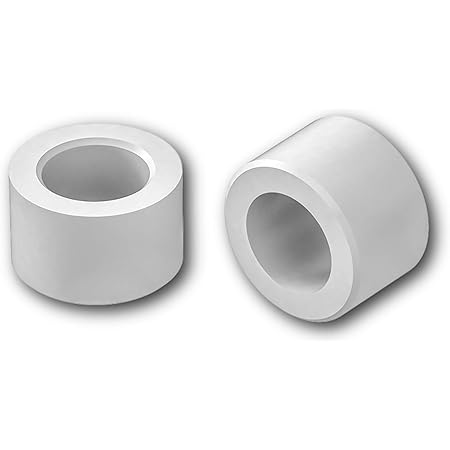 4 coussinets de palier en plastique, sans collerette, couleur naturelle ...