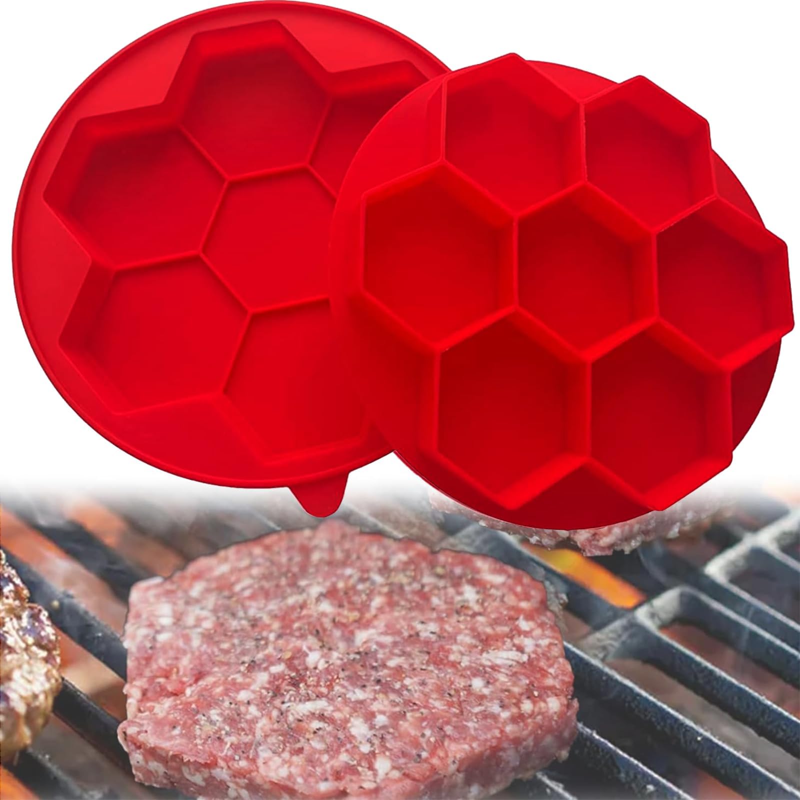Amazon.com: Shape+Store Burger Master Sliders 10 in 1 Innovative Burger ...