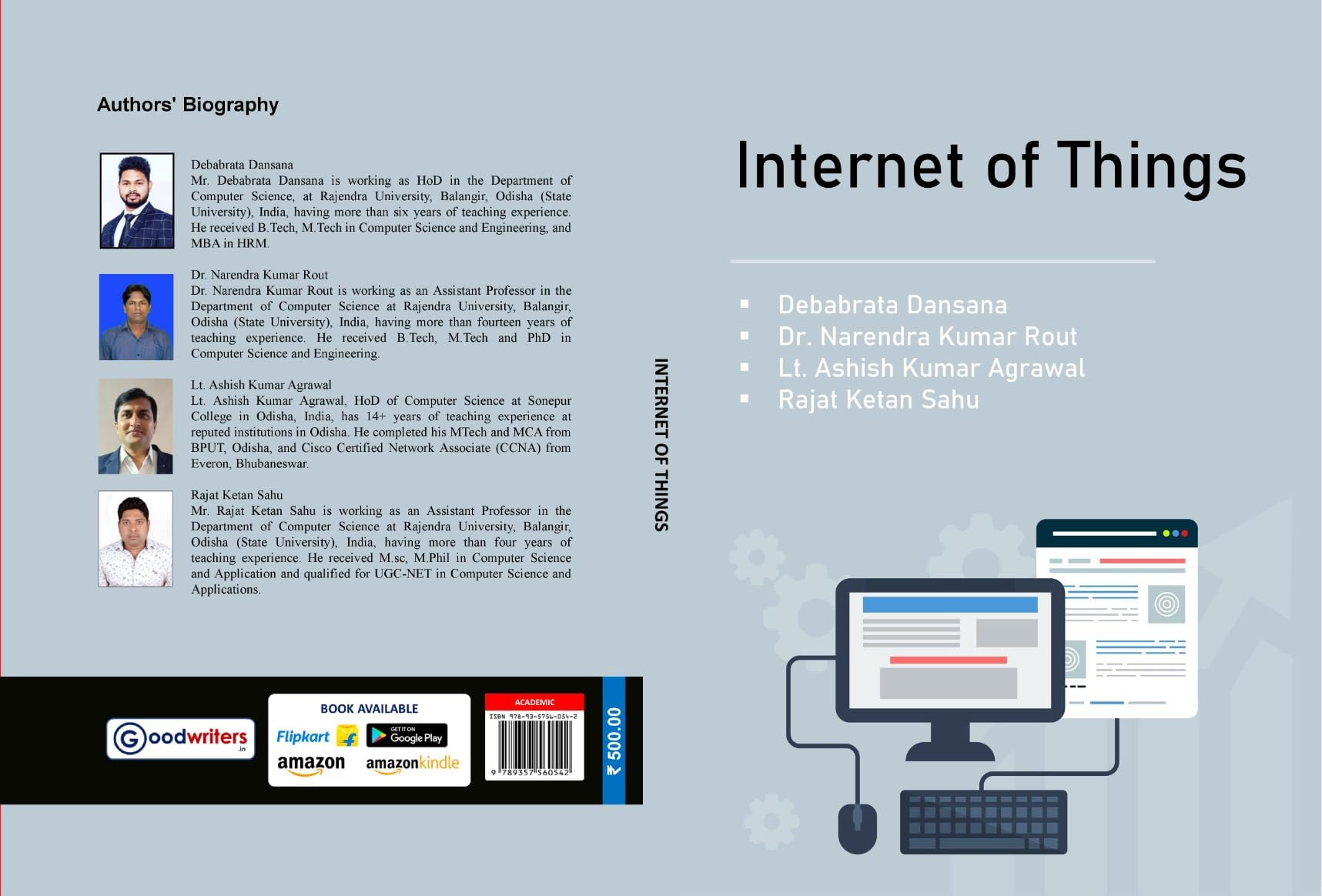 Buy Internet of Things by Debabrata Dansana, Dr. Narendra Kumar Rout, Lt. Ashish Kumar Agrawal ...