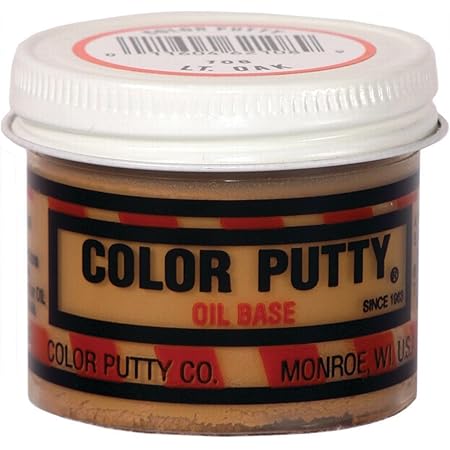 Color Putty Company 108 Color Putty 3.68 Ounce Jar, Light Oak, 3.68 ...
