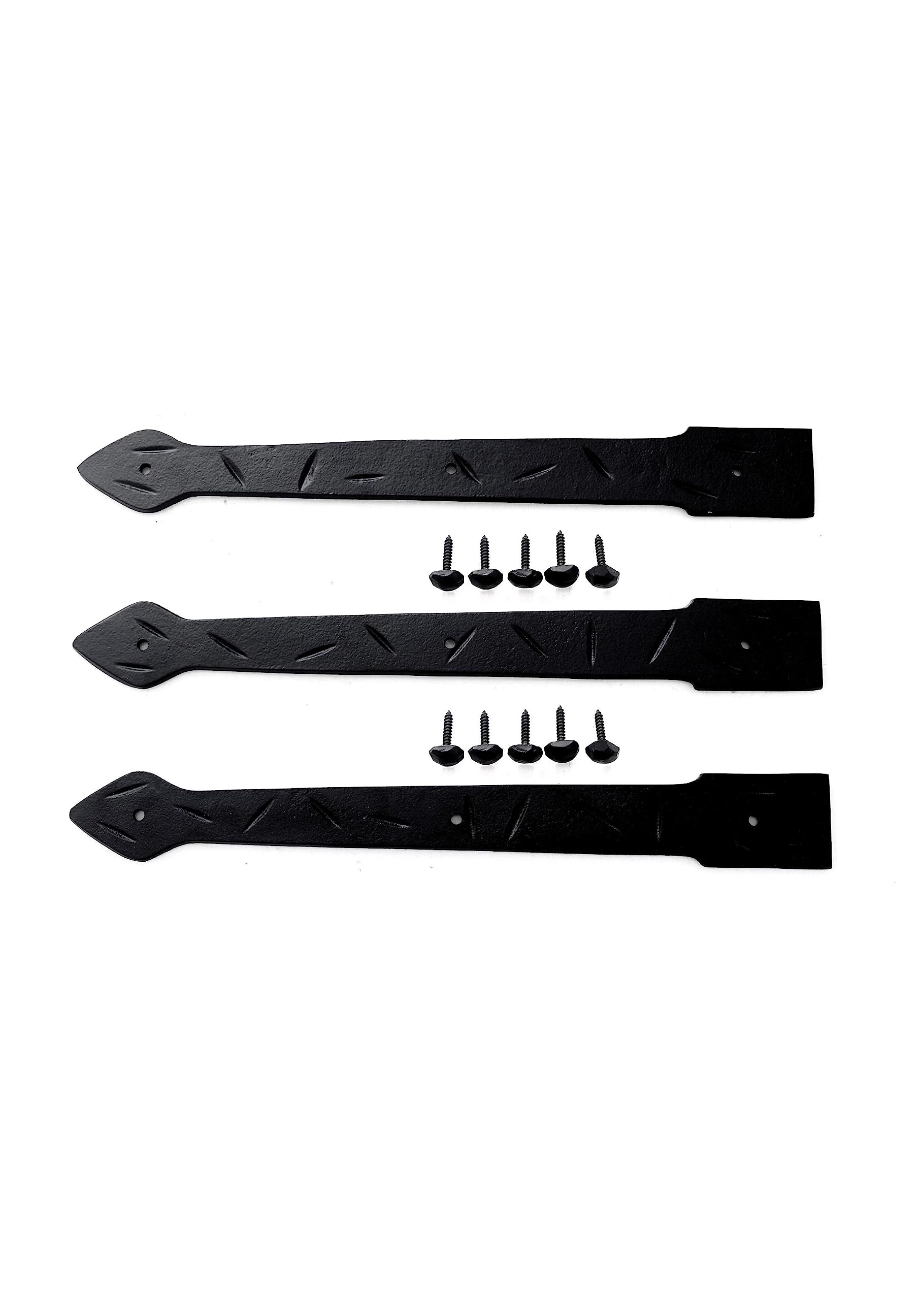 Amazon.com: The Rustic Express - Screw Mounted Iron Straps - 18 x 2" x ...