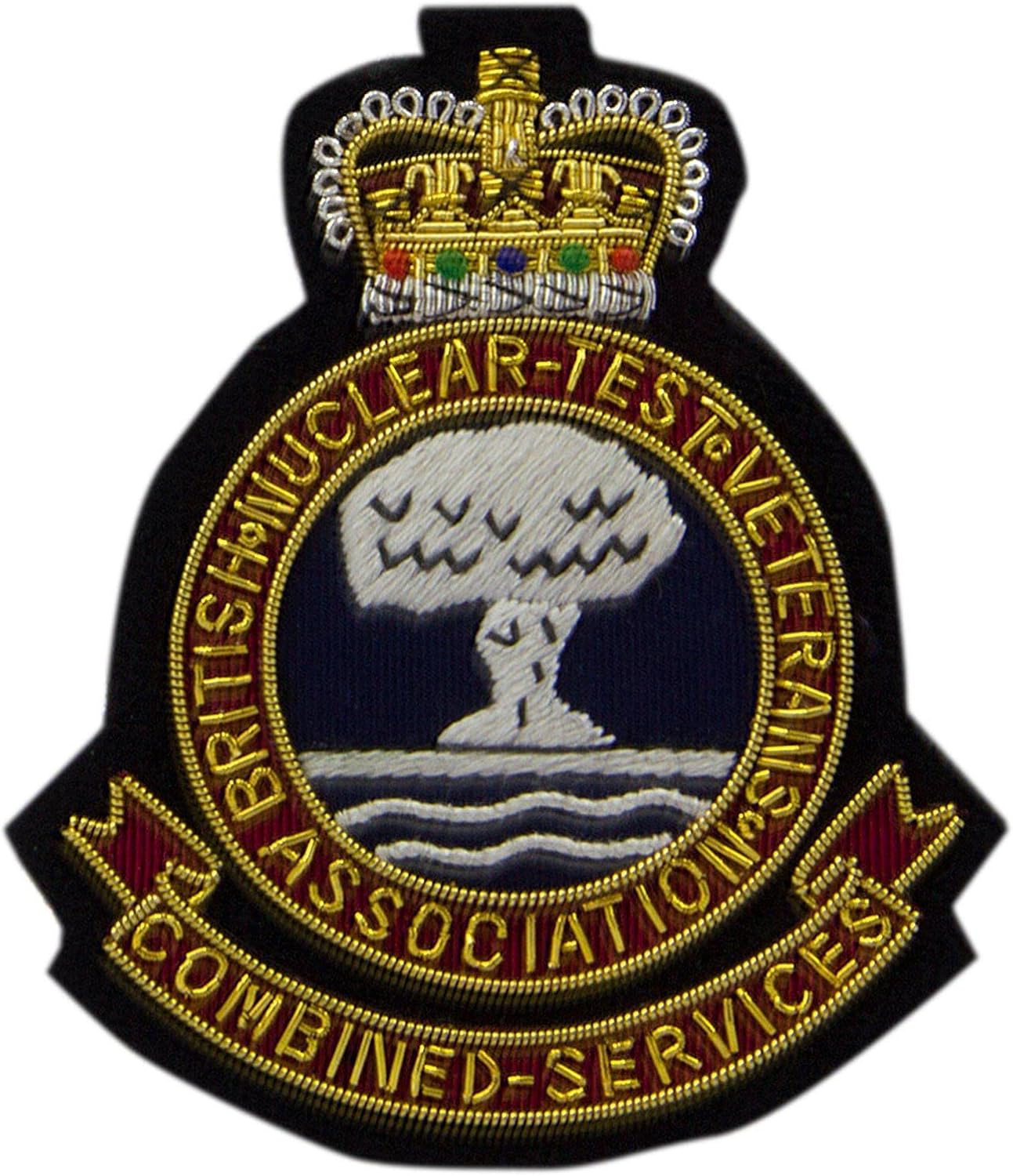 British Nuclear Test Veterans' Association Blazer Badge : Amazon.co.uk ...