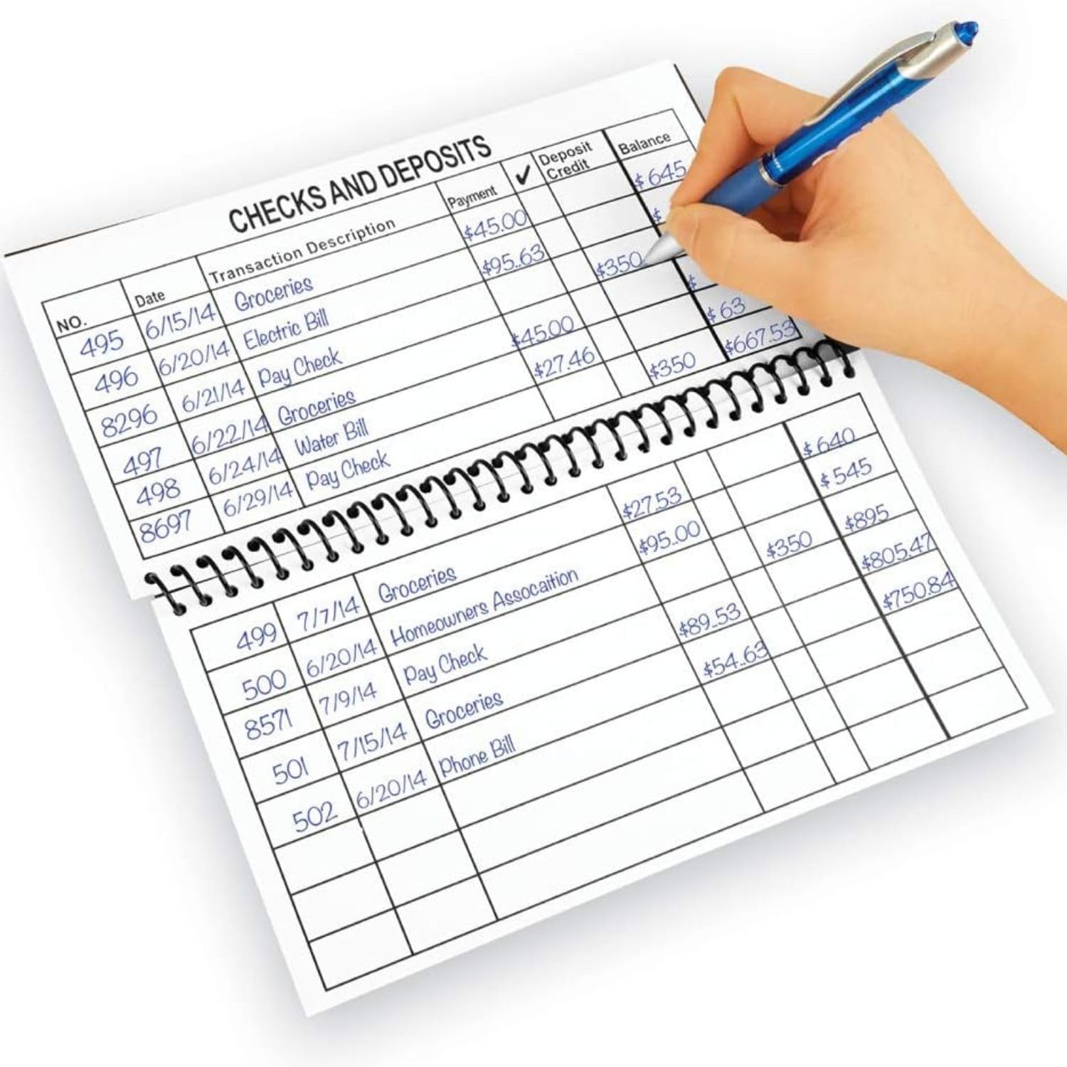 Jumbo Large Print Checkbook Registrarse para Easy Chile | Ubuy